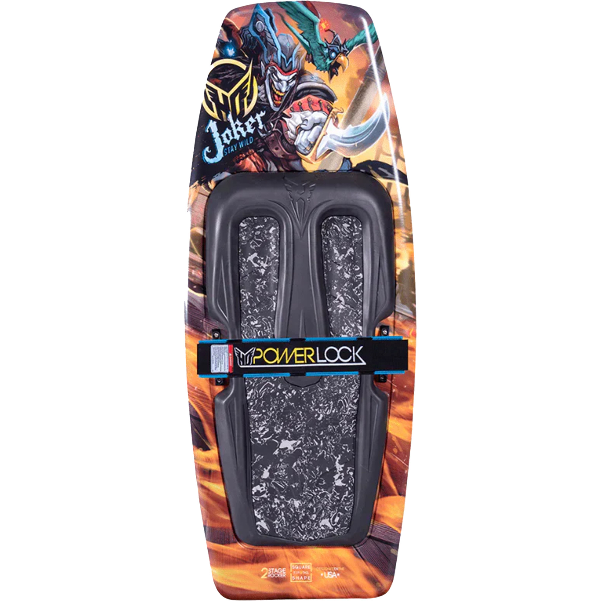 2025 HO Sports Joker Kneeboard with Powerlock Strap H23JOK - Black ...