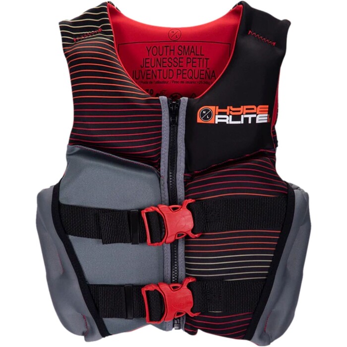 2023 Hyperlite Junior Indy CGA Front Zip Wake Impact Vest H23V-CGA-IND ...