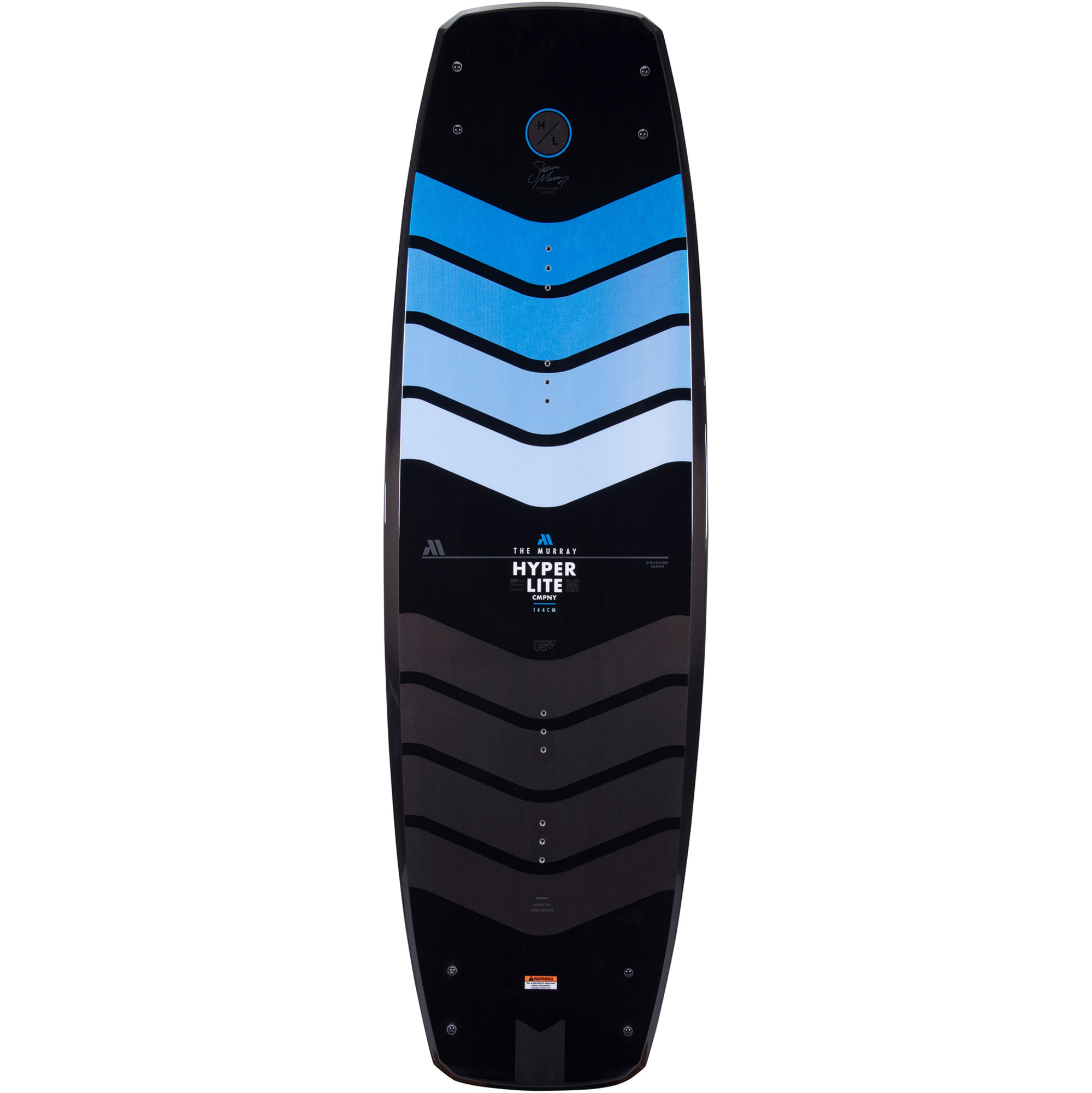 2023 Hyperlite Murray 144cm Wakeboard H23MU-144 - Black / Blue ...