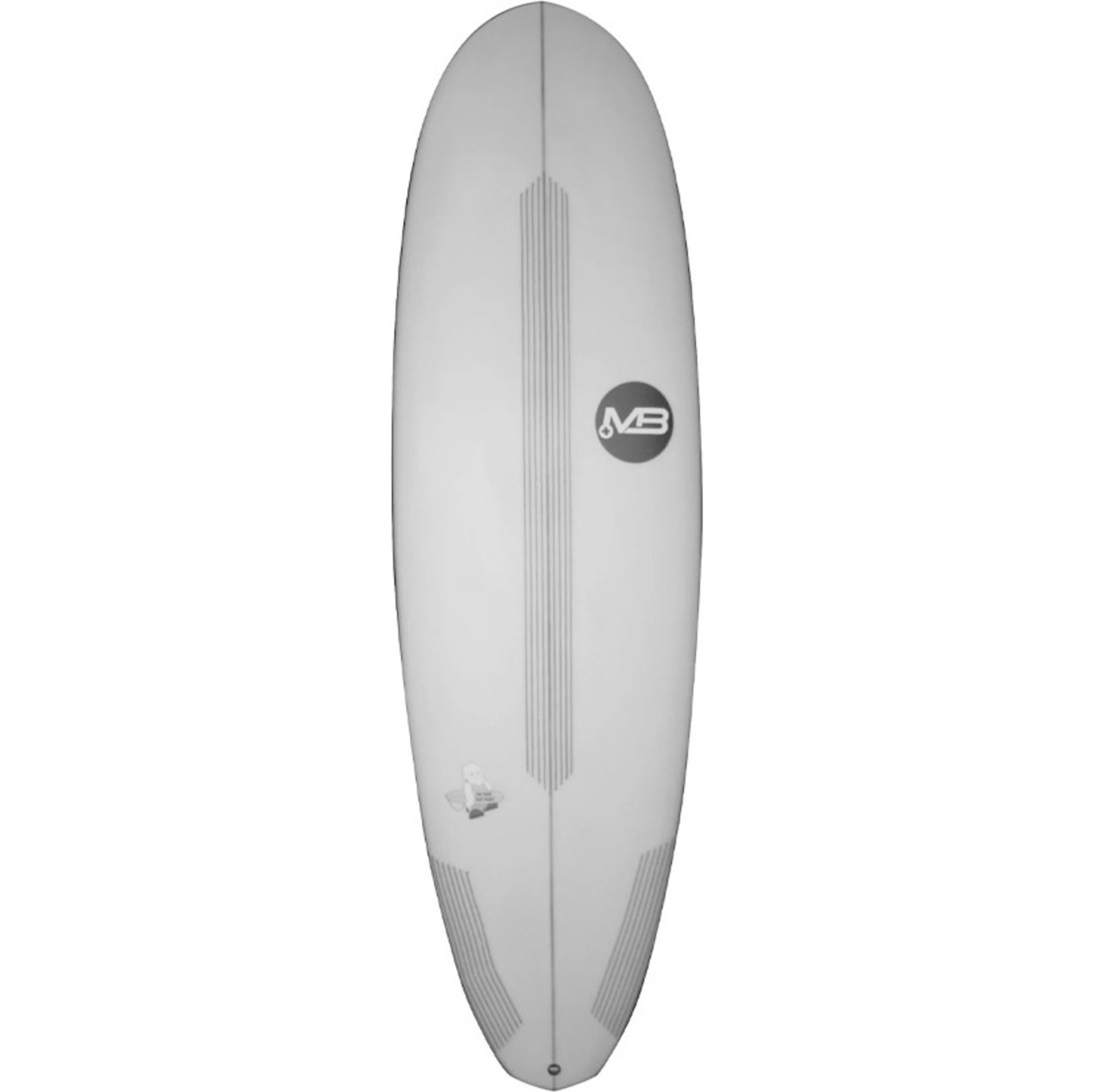 2025 Manual Boards Bold Surfboard SECRMBTB0 - White - Boardsports ...