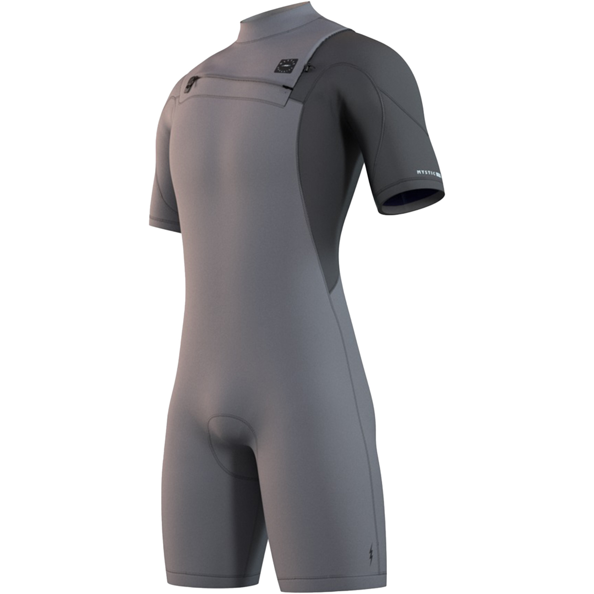 2024 Mystic Mens Marshall 3/2mm Chest Zip Shorty Wetsuit 35000 2301222 ...