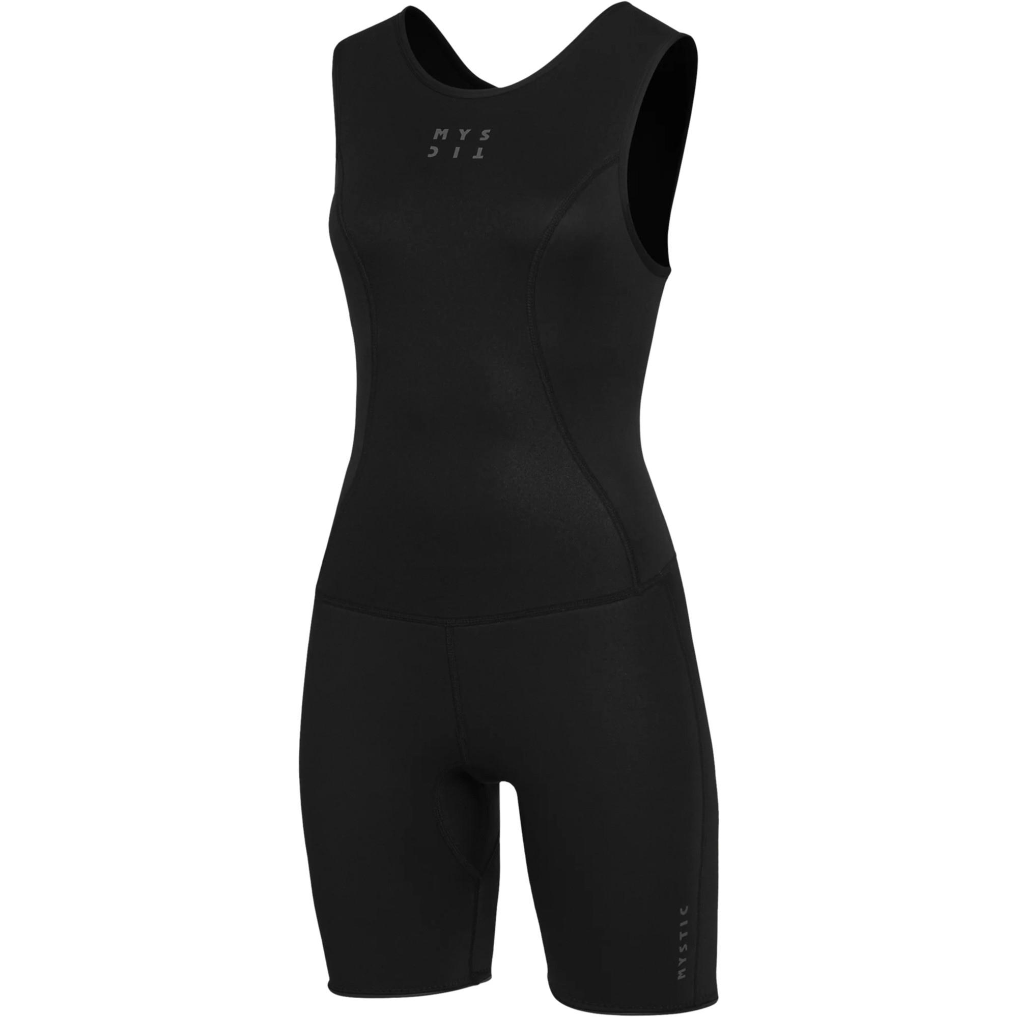 2025 Mystic Womens Brand 2mm Zip Free Short Jane Wetsuit - Black ...