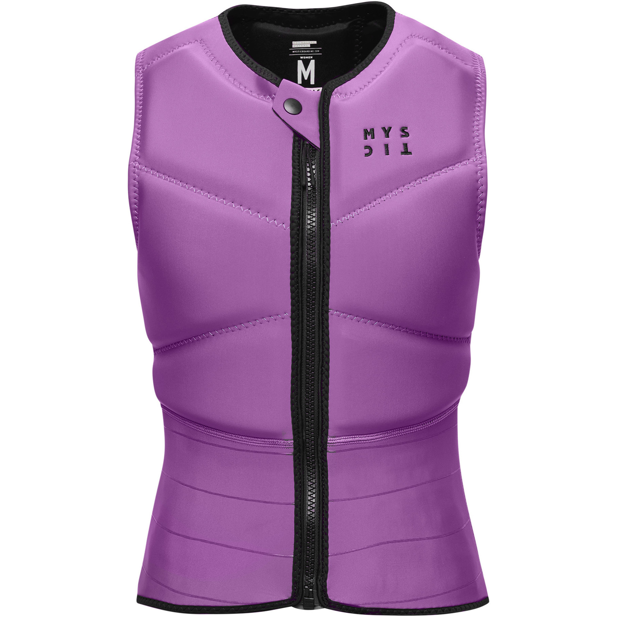 2025 Mystic Womens Star Front Zip Impact Vest 35005 230232 - Sunset ...