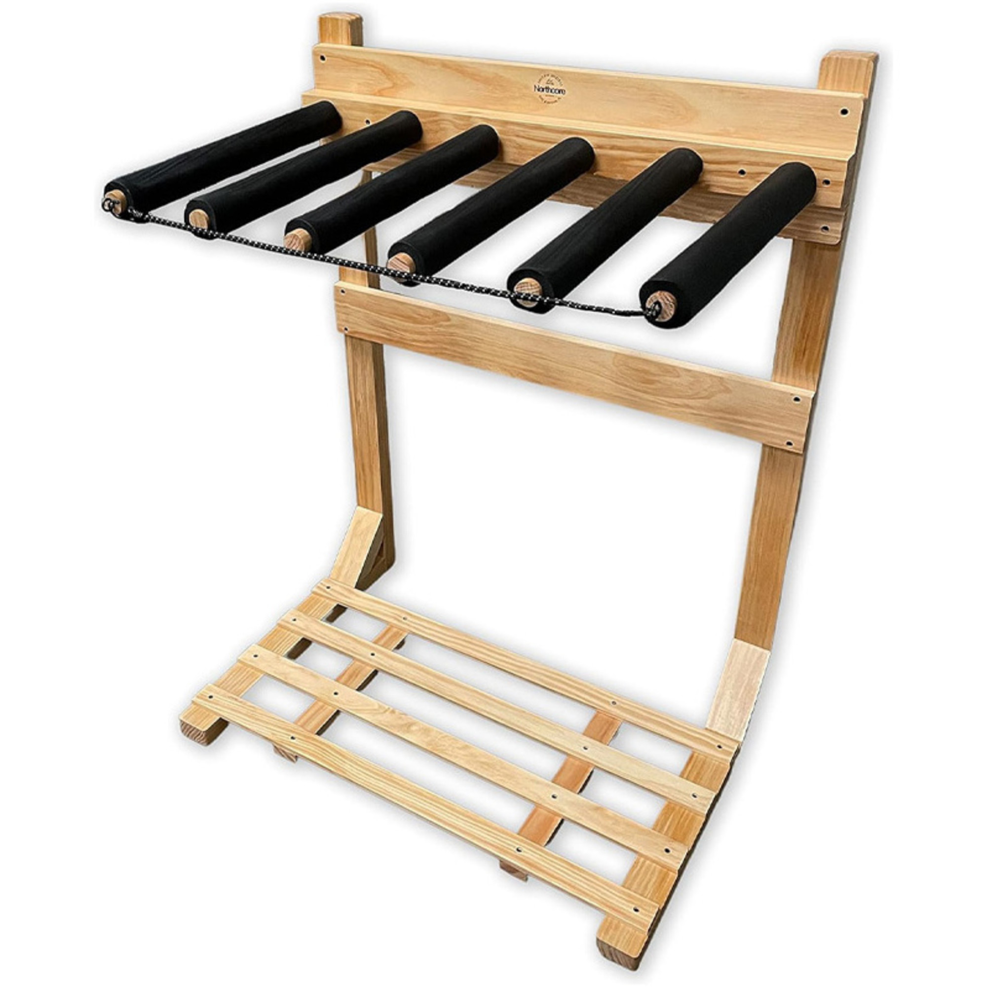 2025 Northcore Surfboard Floor Stand NC12345 - Wood - Boardsports ...