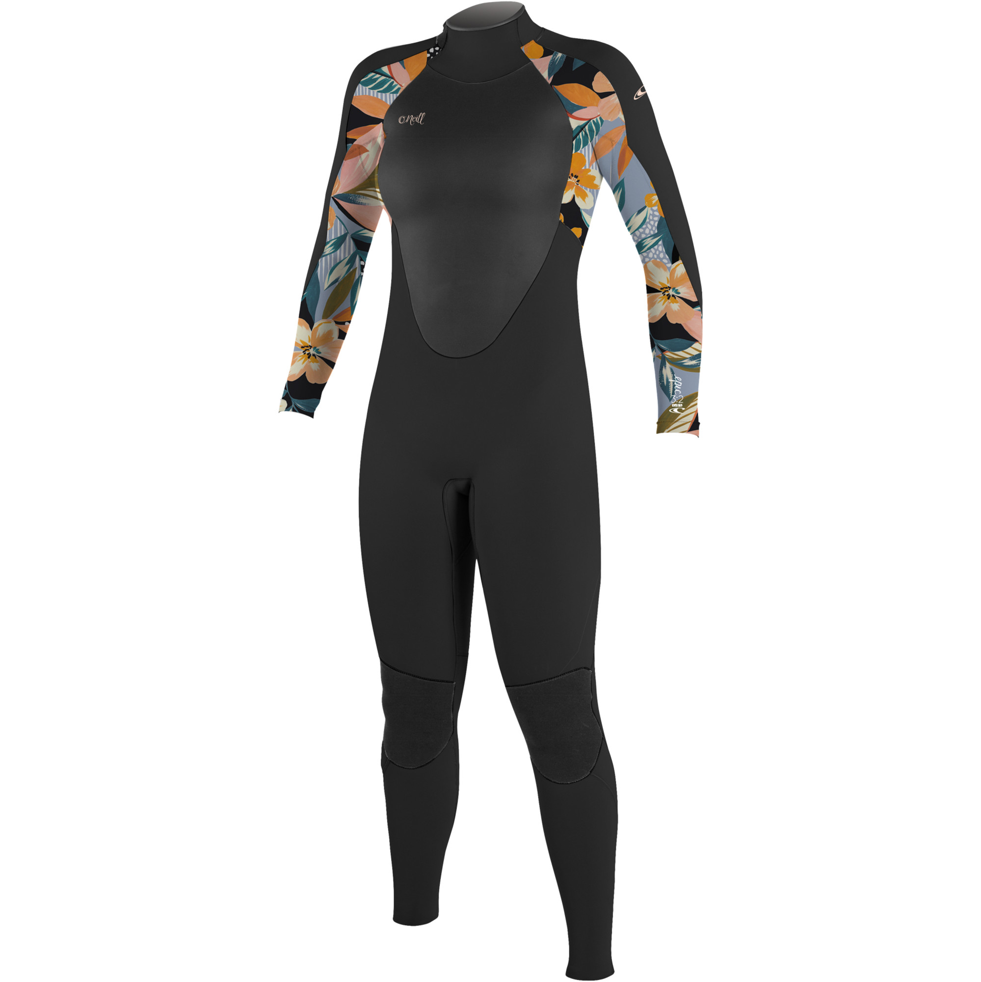 2024 O'Neill Womens Epic 5/4mm Back Zip GBS Wetsuit 4218B - Black ...