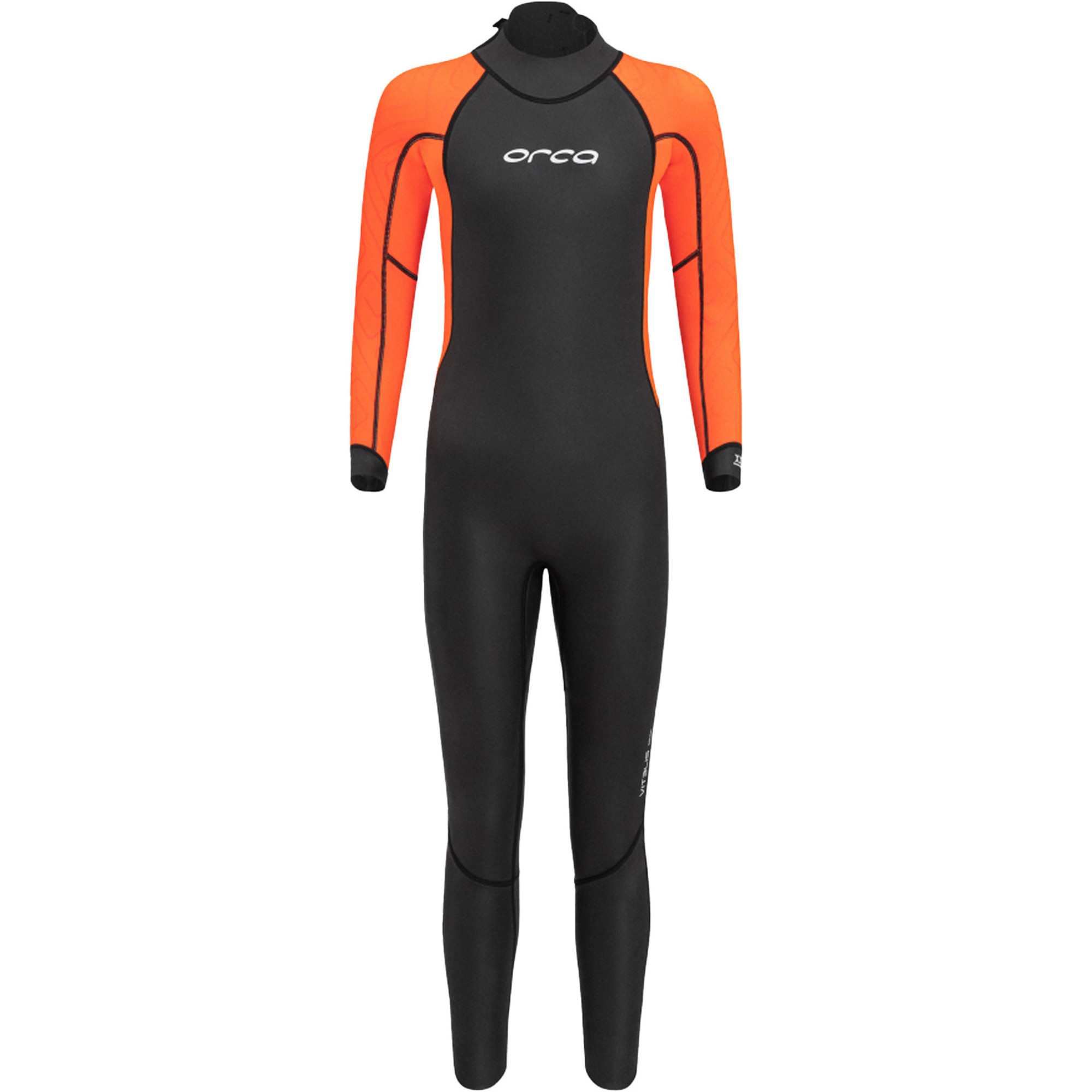 2025 Orca Junior Vitalis Squad Hi-Vis Swim Wetsuit NN971201 - Black ...