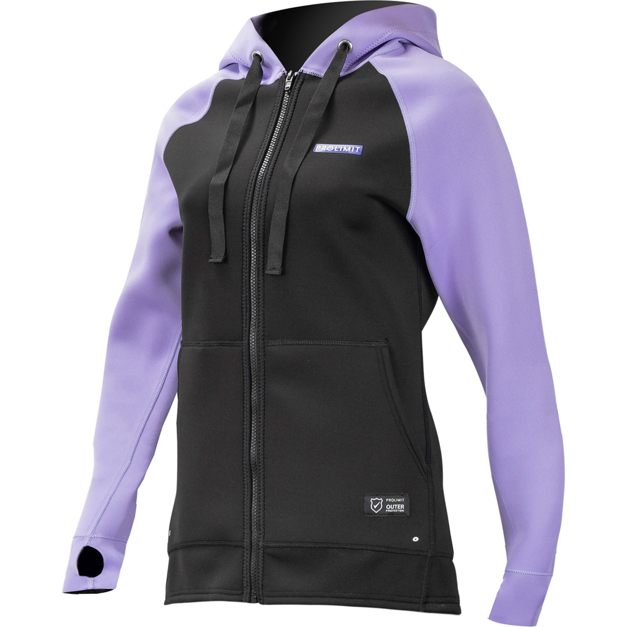2024 Prolimit Womens PG 1 5mm Neoprene SUP Hoodie 400 14715 040 - Black ...