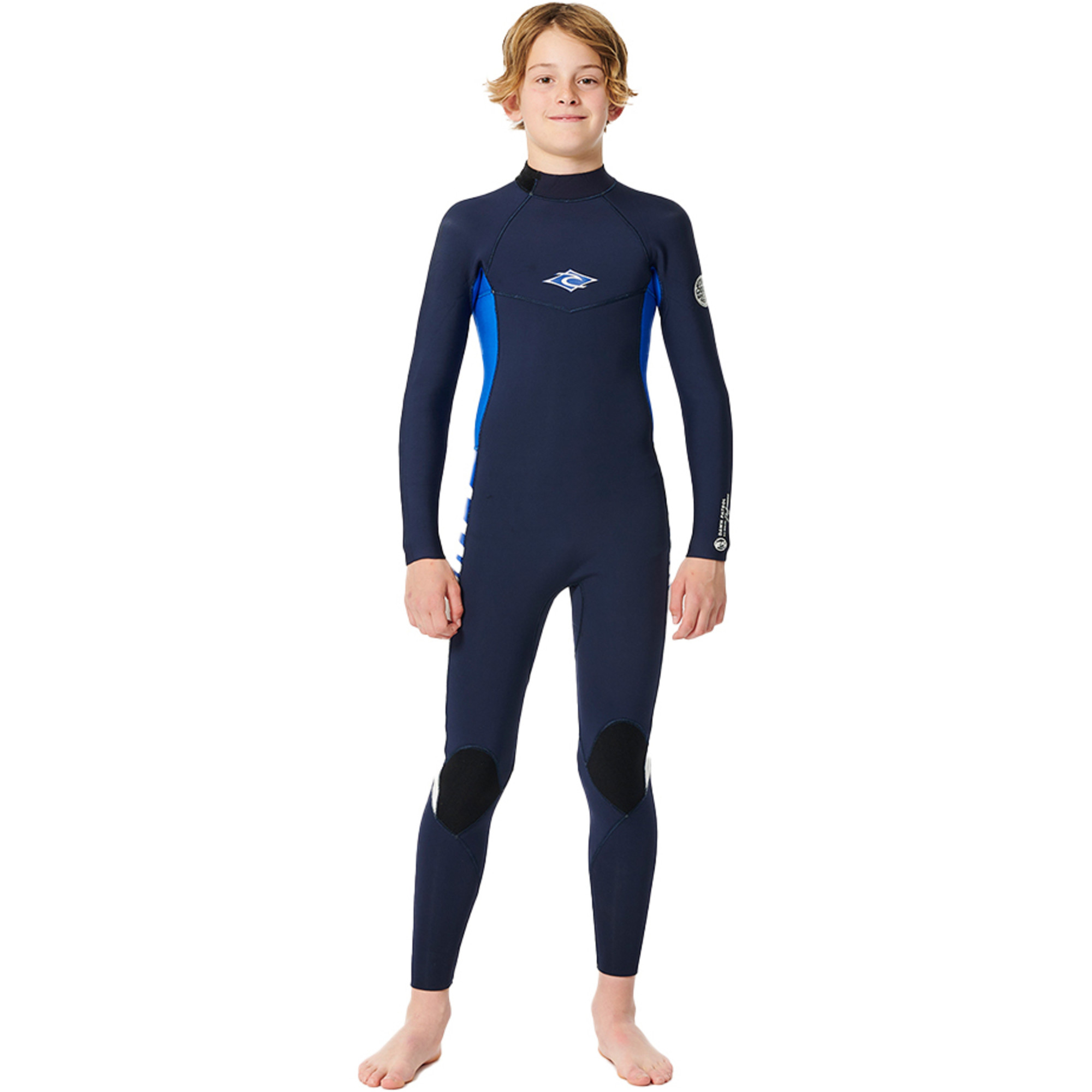 2023 Rip Curl Junior Dawn Patrol 5/3mm Back Zip Wetsuit 114GFS - Navy ...