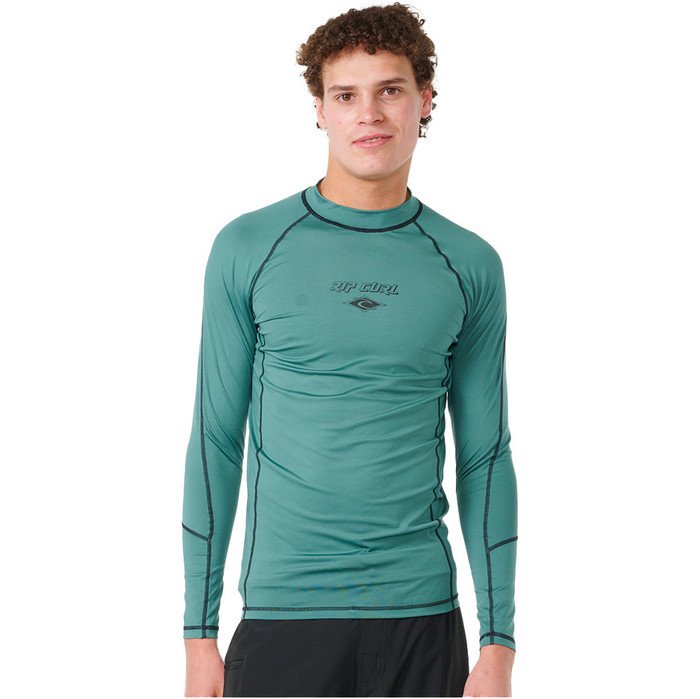 2023 Rip Curl Mens Fade Out UPF Performance Long Sleeve Rash Vest ...