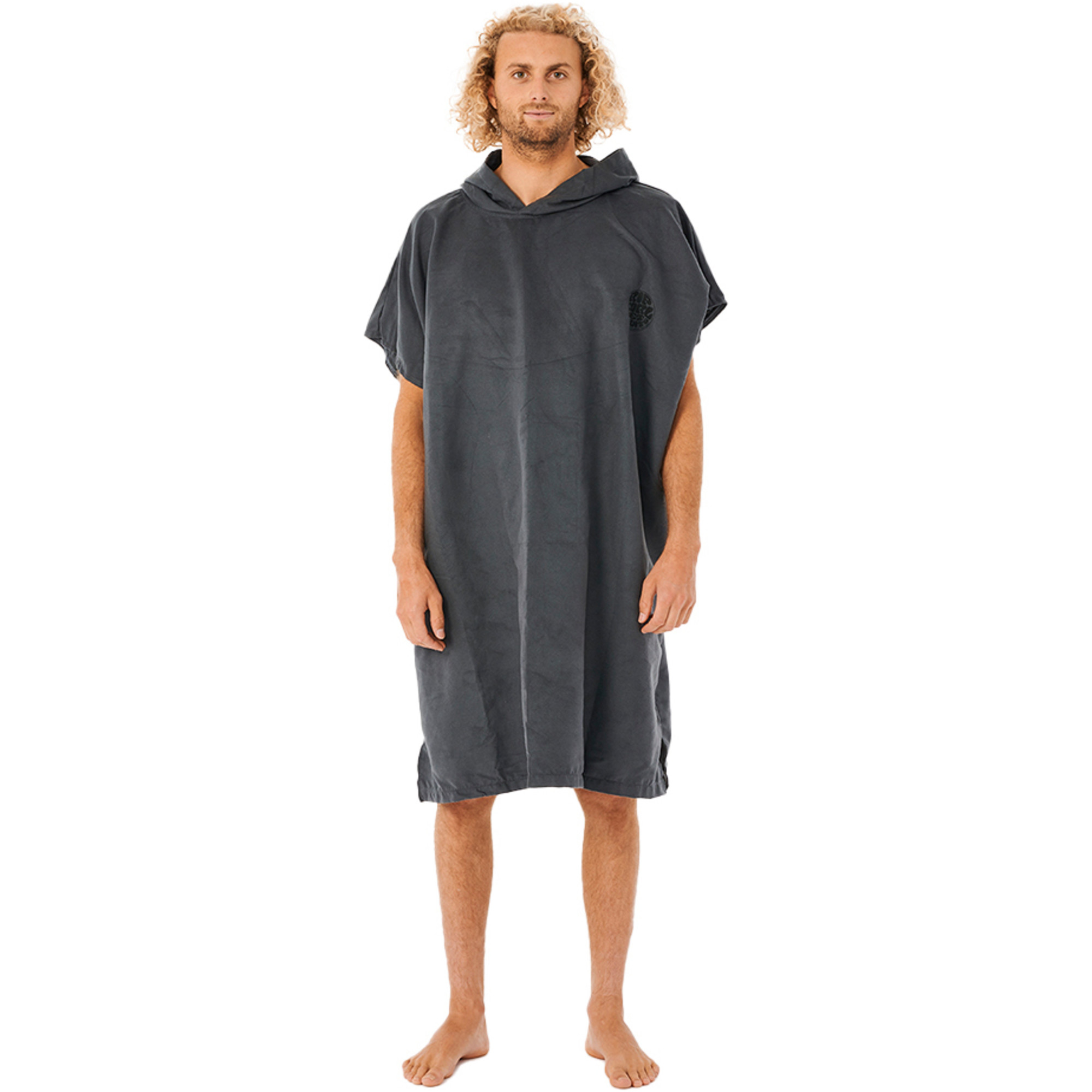2024 Rip Curl Surf Series Packable Change Robe / Poncho 007MTO - Black ...