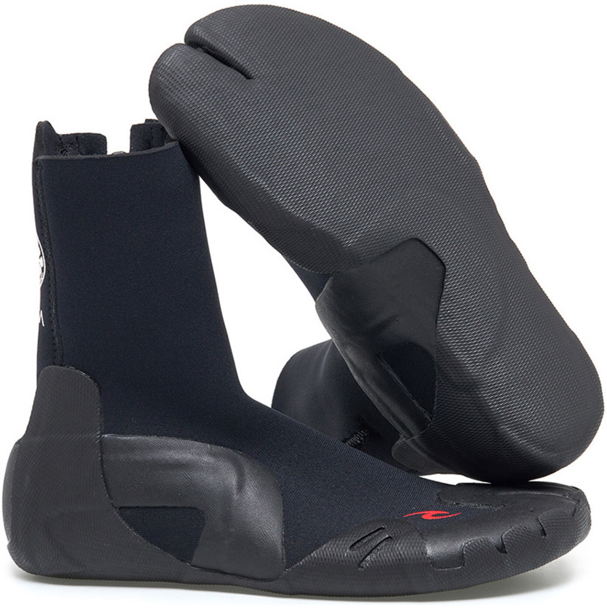 2025 Rip Curl Omega 3mm Split Toe Zip Wetsuit Boots WBOYAM - Black ...