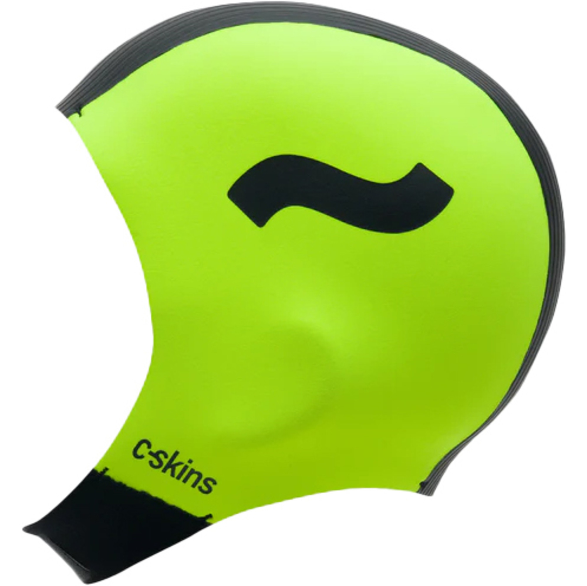 2023 Swim Research Freedom 3mm Swim Cap C-HOSR - Black / Flo Yellow ...
