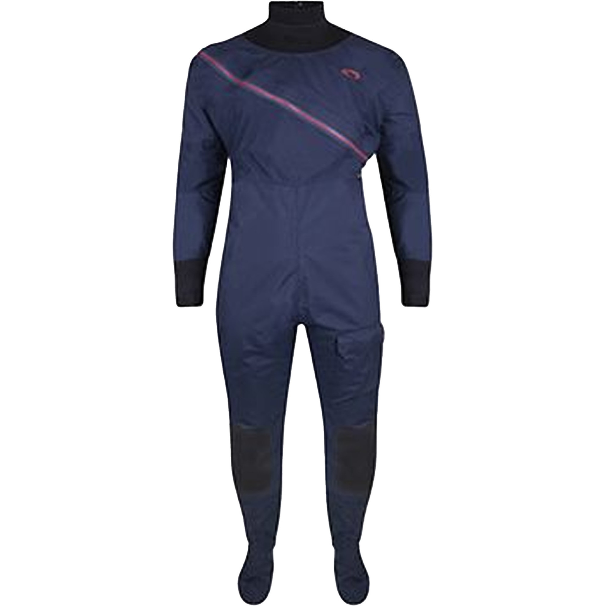 2023 Typhoon Mens Ezeedon 2 0 Front Zip Drysuit 100186 - Navy / Maroon ...