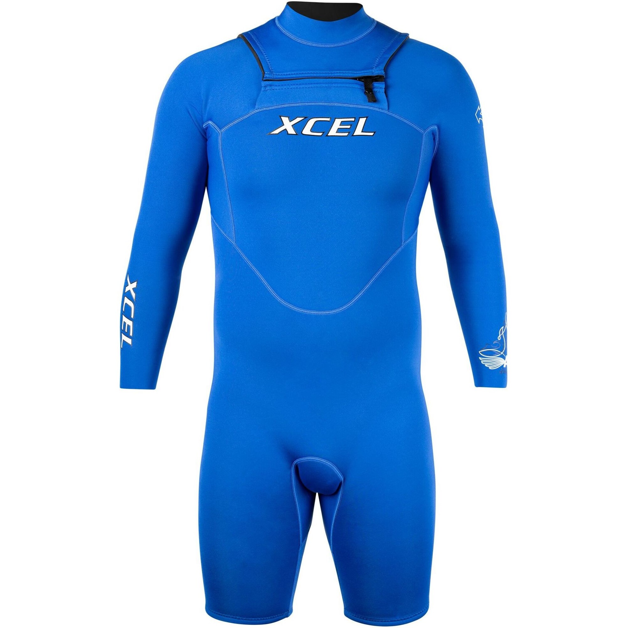 2024 Xcel Mens Archy's X1 2mm Long Sleeve Chest Zip Spring Shorty ...