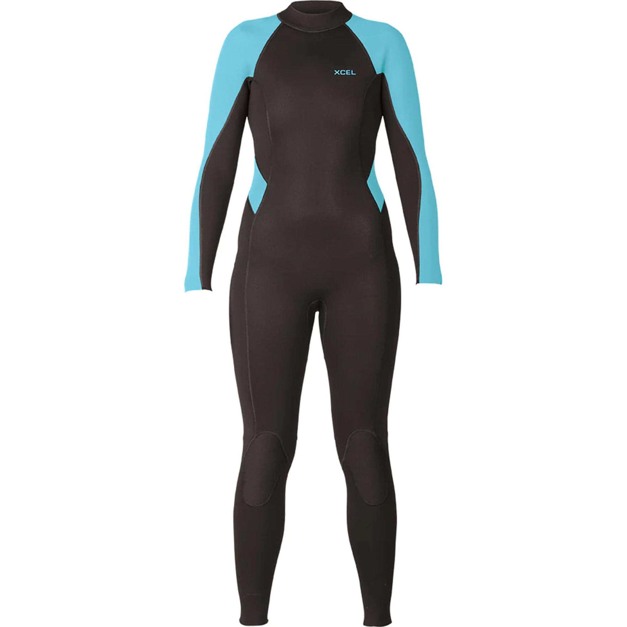 Xcel Womens Axis 3/2mm Flatlock Back Zip Wetsuit WN32AX20 - Blue ...