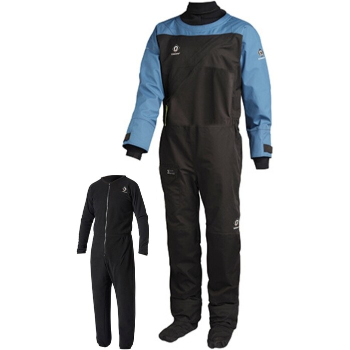 2025 Crewsaver Atacama Sport Drysuit & Free Underfleece 6554 - Blue ...