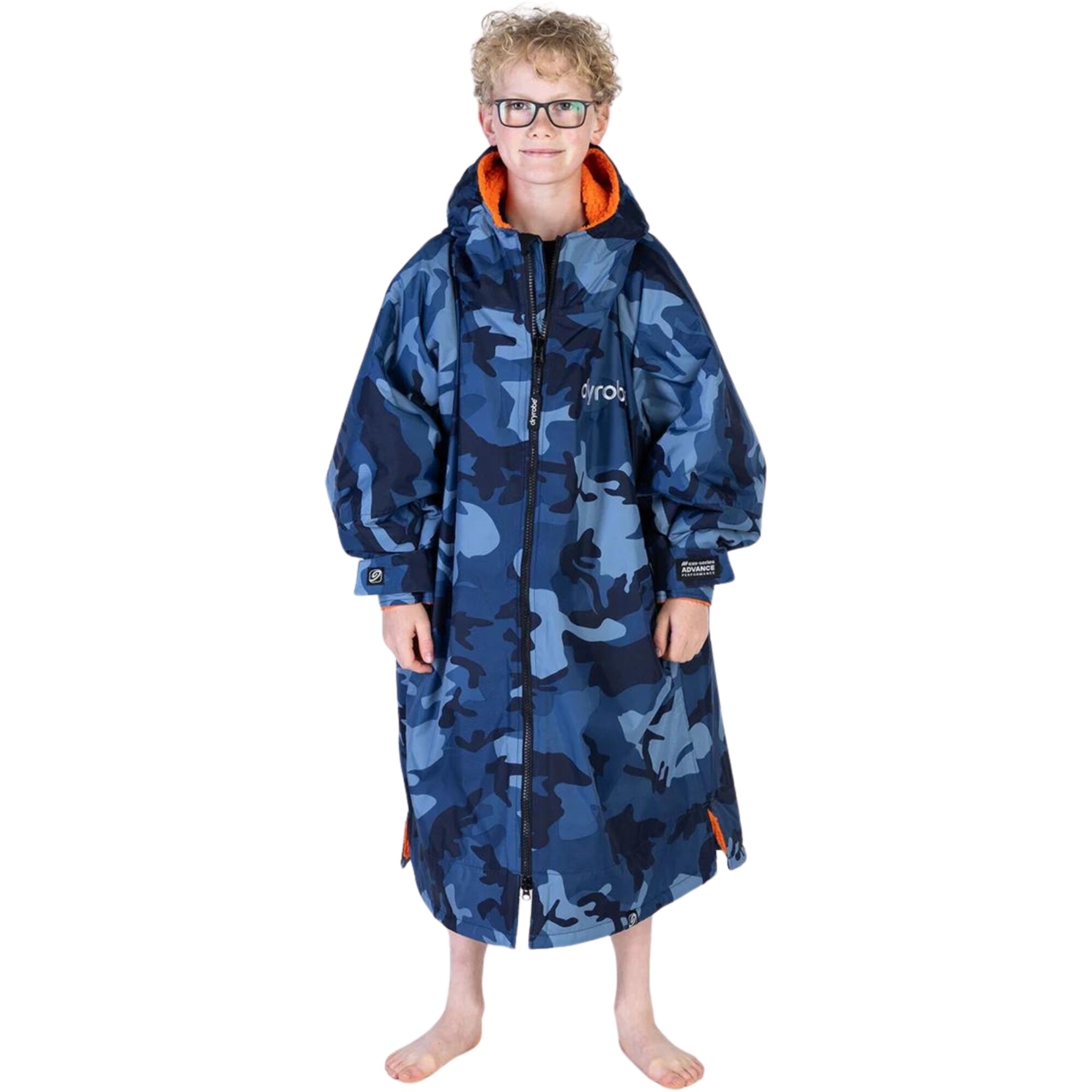 2025 Dryrobe Advance Junior Long Sleeve Changing Robe V3KSLSDA - Blue ...