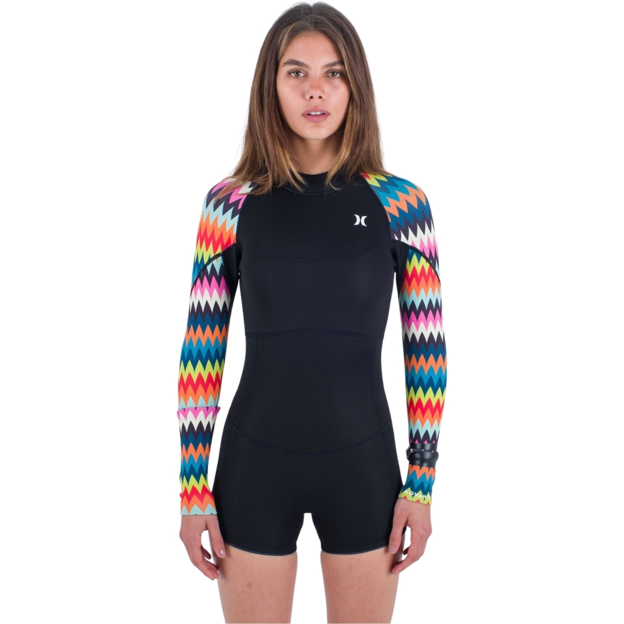 2024 Hurley Womens Advant 2mm Back Zip Shorty Springsuit WSS0013222 ...