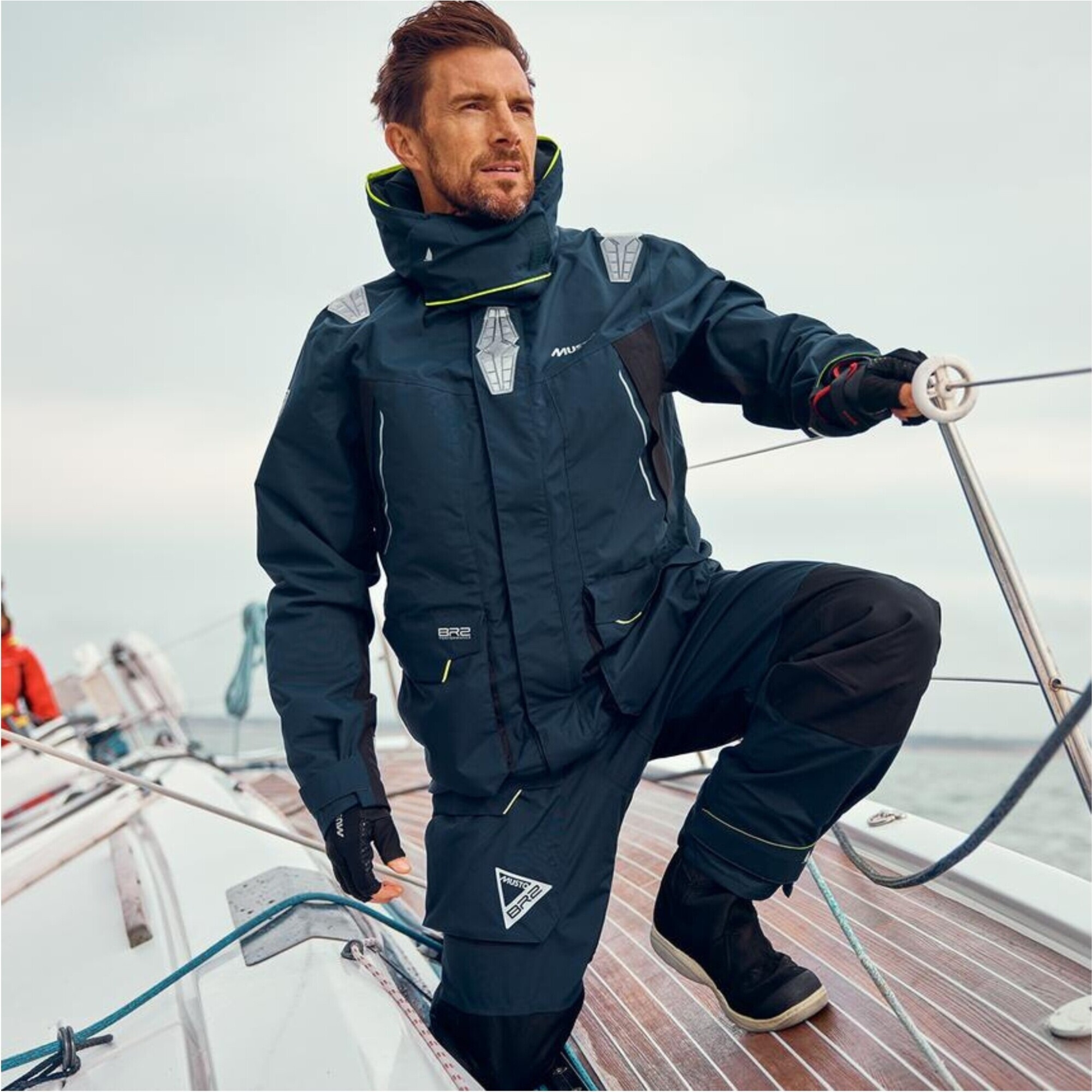 2025 Musto Mens BR2 Offshore 2 0 Sailing Trousers and Jacket Combi Set ...