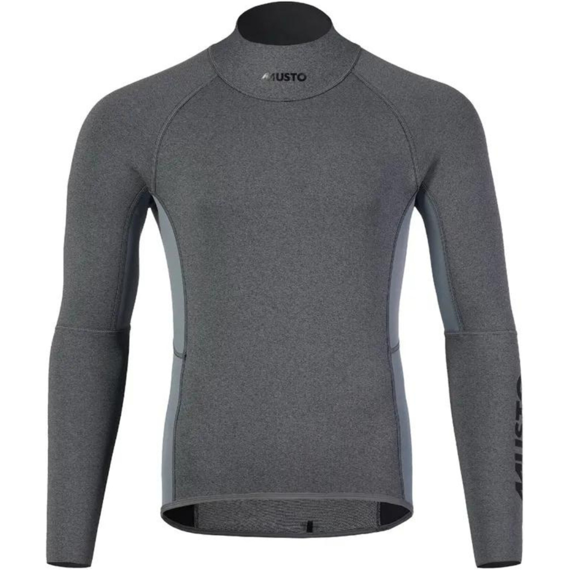 2025 Musto Mens Champ Long Sleeve 2mm Neoprene Top 82415 - Dark Grey ...