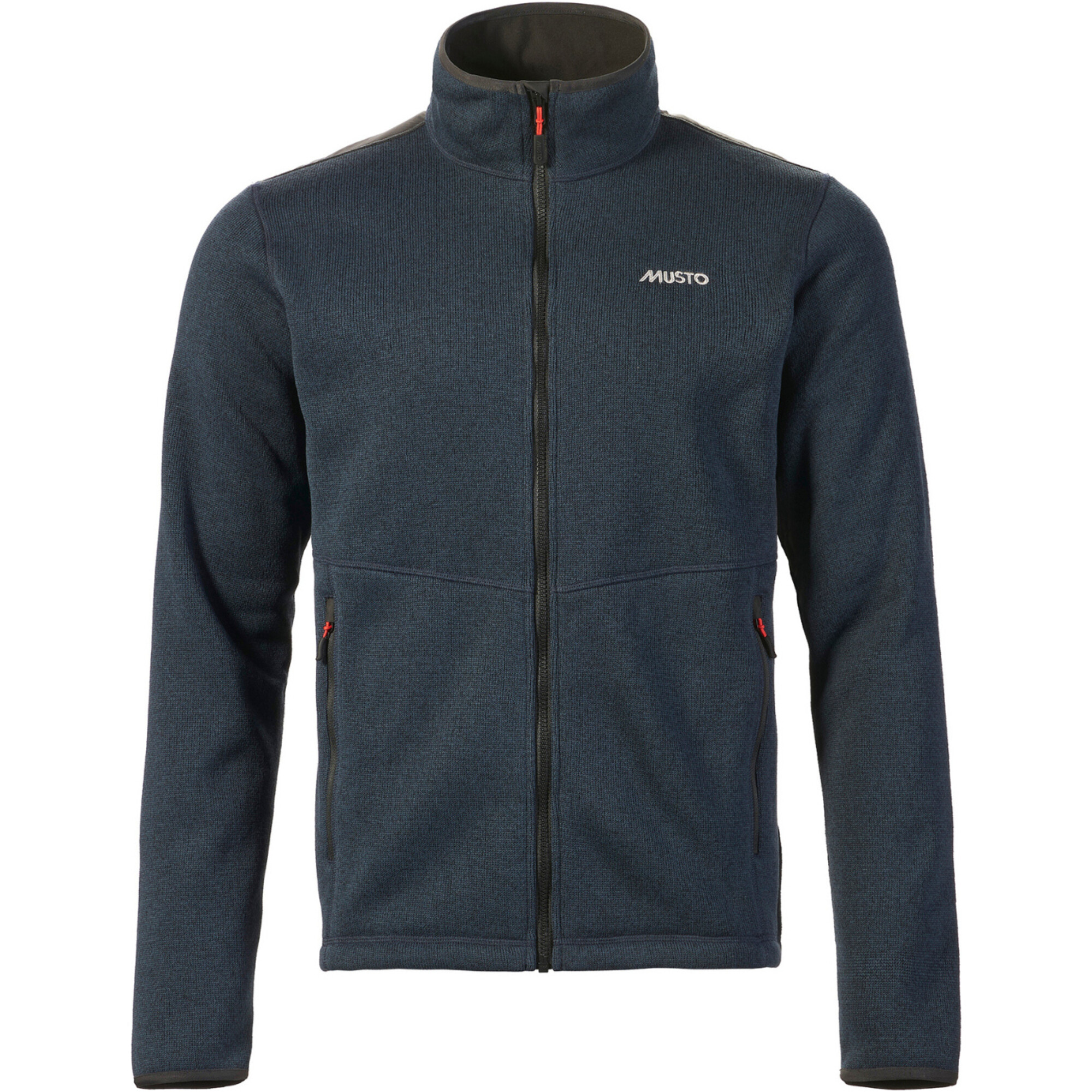 2025 Musto Mens Knitted Fleece 82556 - True Navy / Marle - Sailing ...