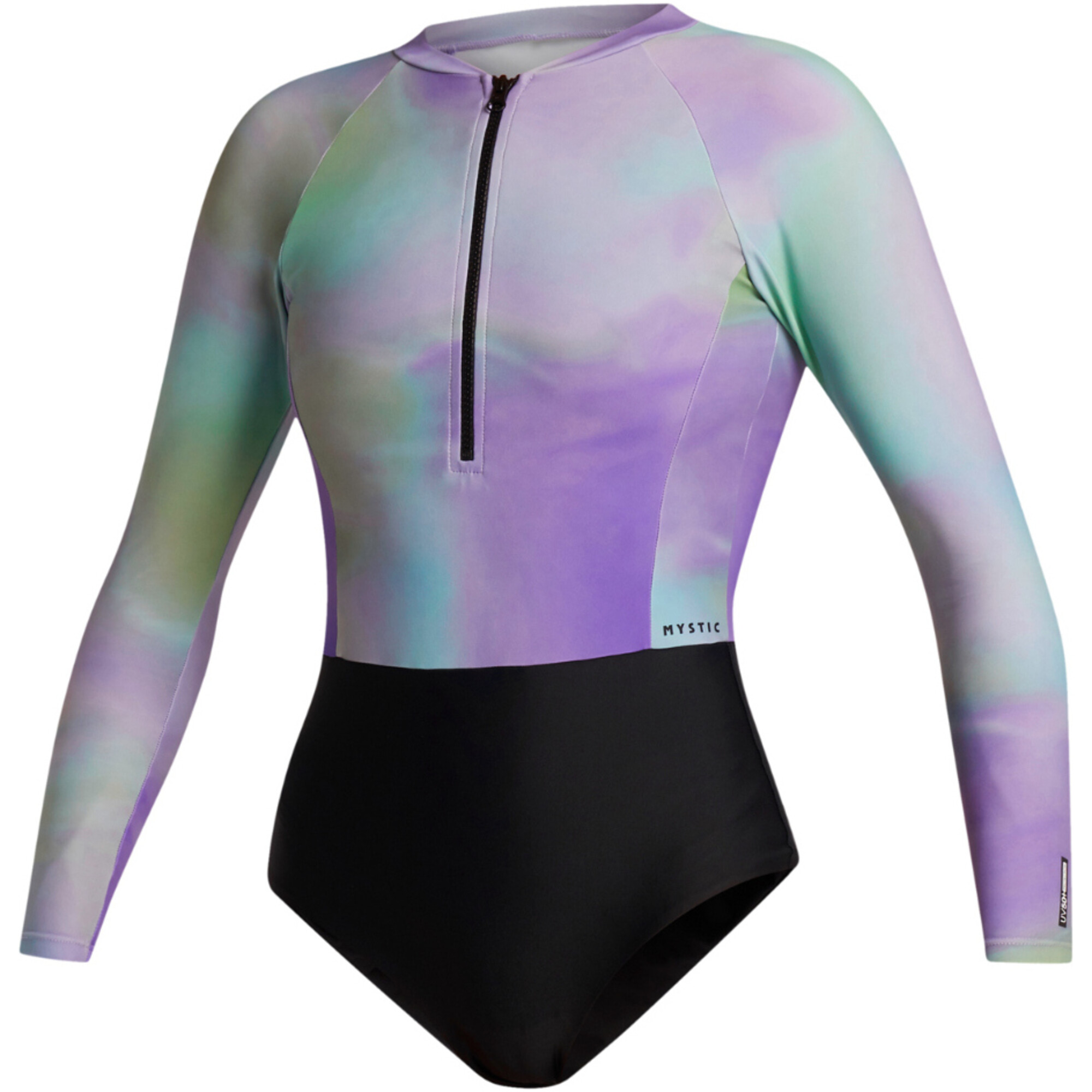2024 Mystic Womens Jayde Long Sleeve Front Zip One Piece Swimsuit 35001 ...