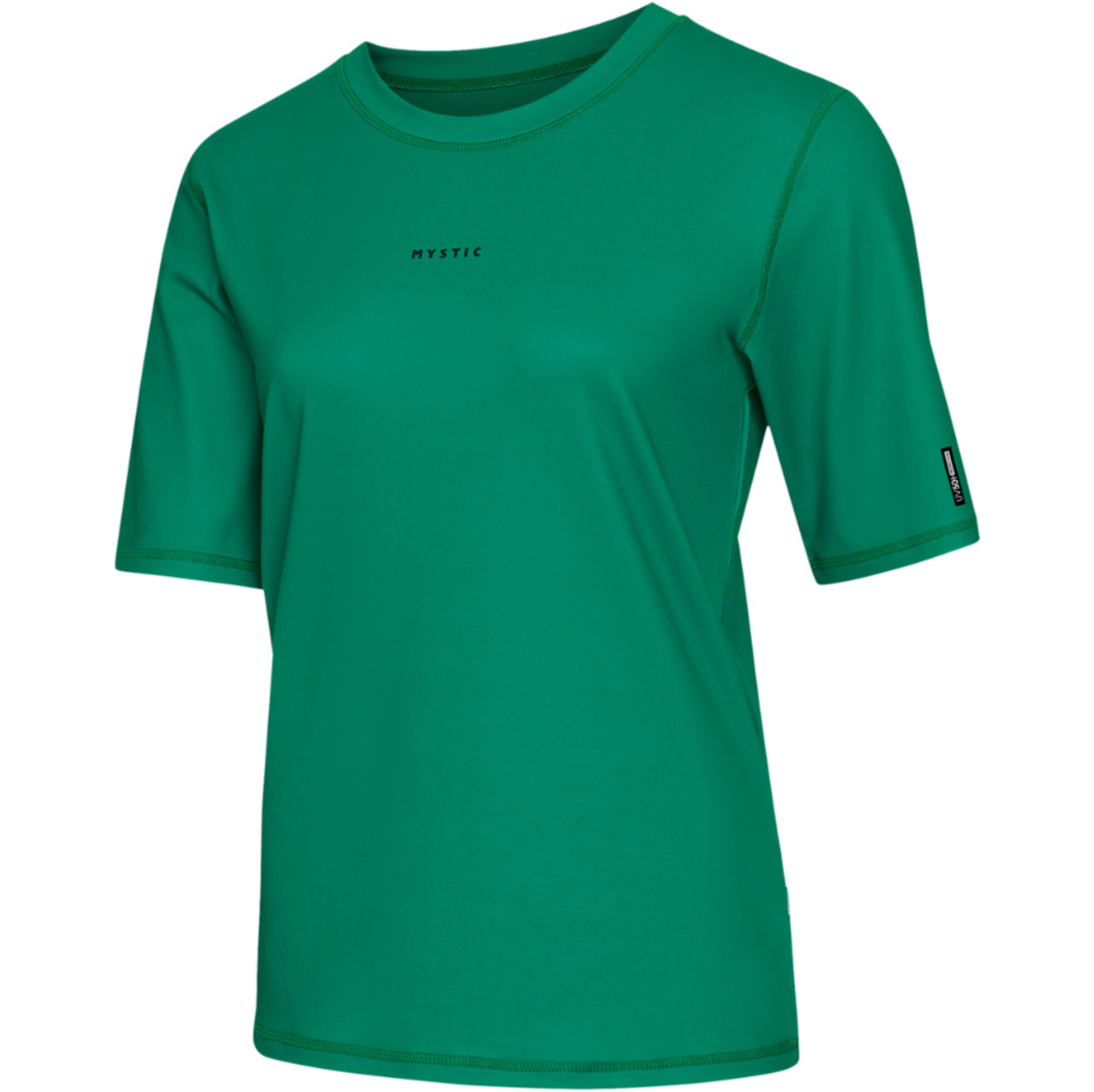 Mystic Womens Solstice Short Sleeve Rash Vest 35001 240172 - Green ...