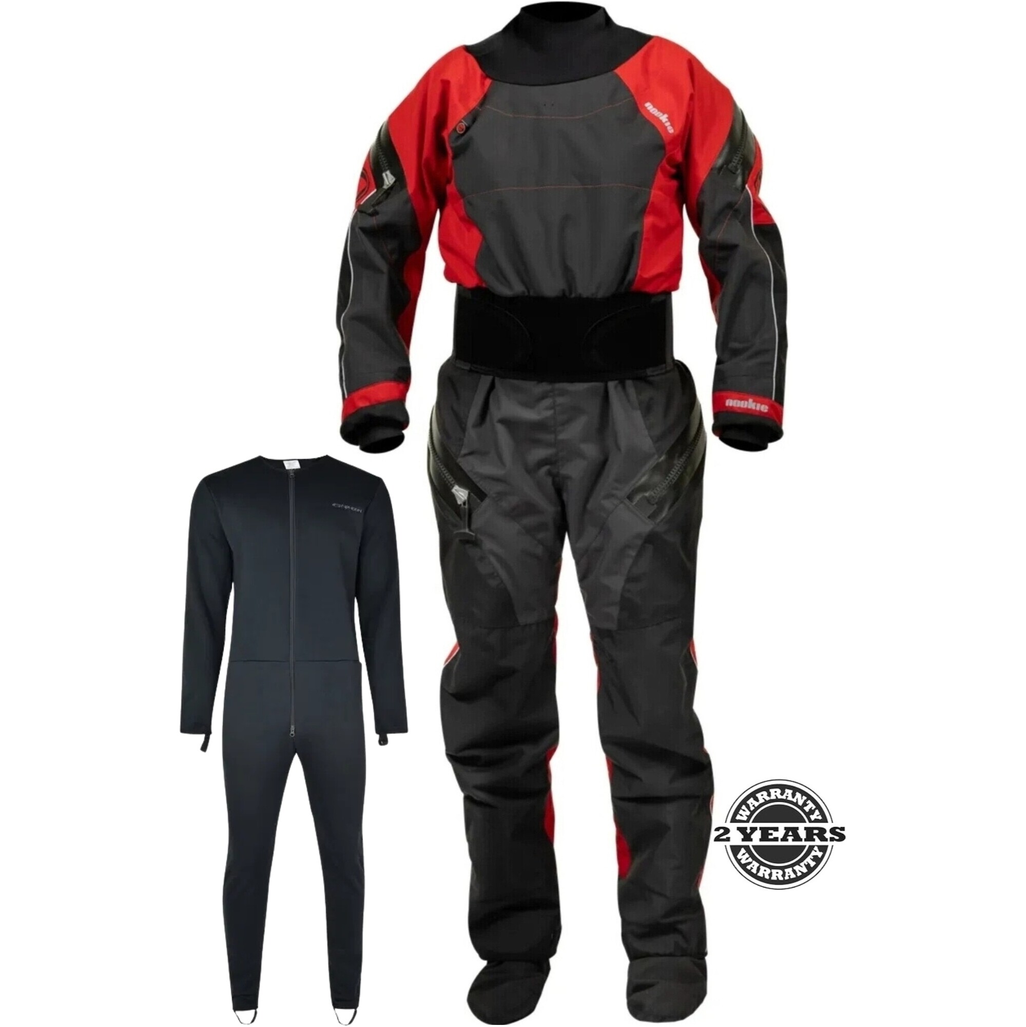 2025 Nookie Womens Fusion Latex Drysuit and Free Underfleece DR61200102 ...