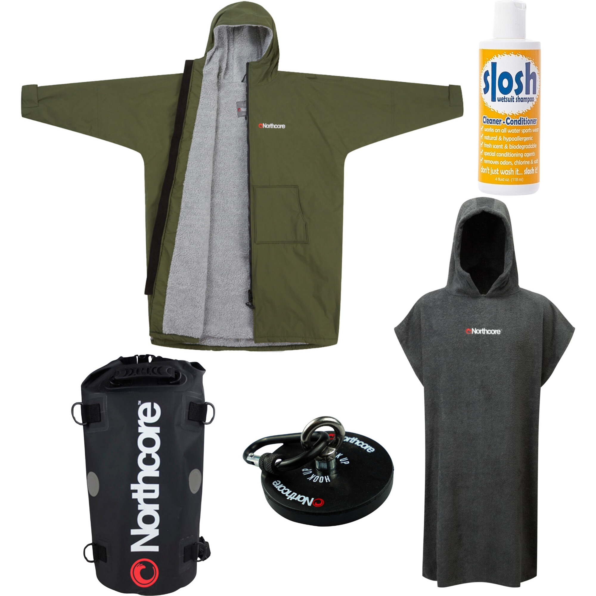 2024 Northcore Deluxe Changing Bundle NOCO24N - Sage / Grey / Black ...