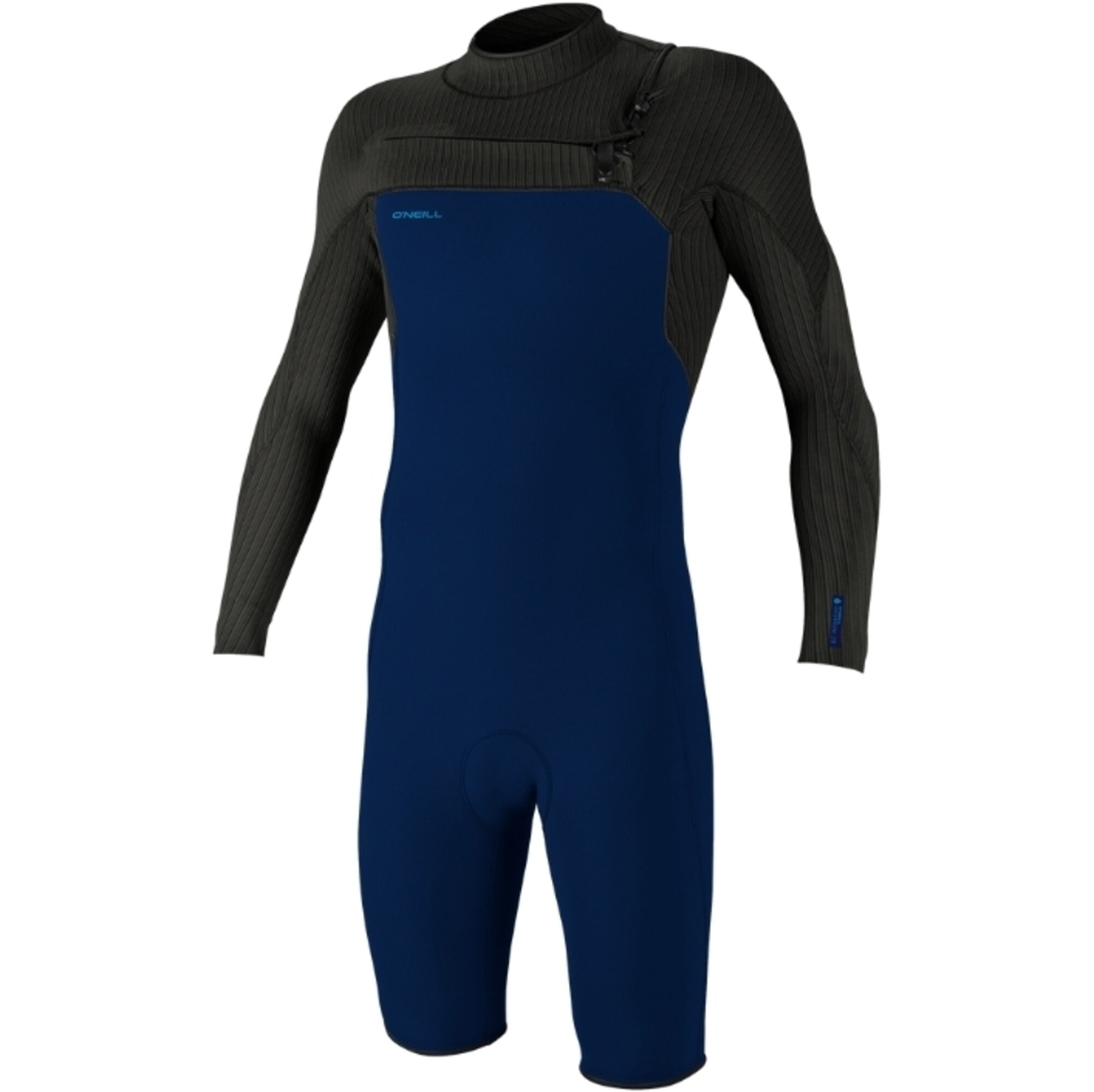 2024 O'Neill Mens Hyperfreak 2mm Chest Zip Long Sleeve Shorty Wetsuit ...