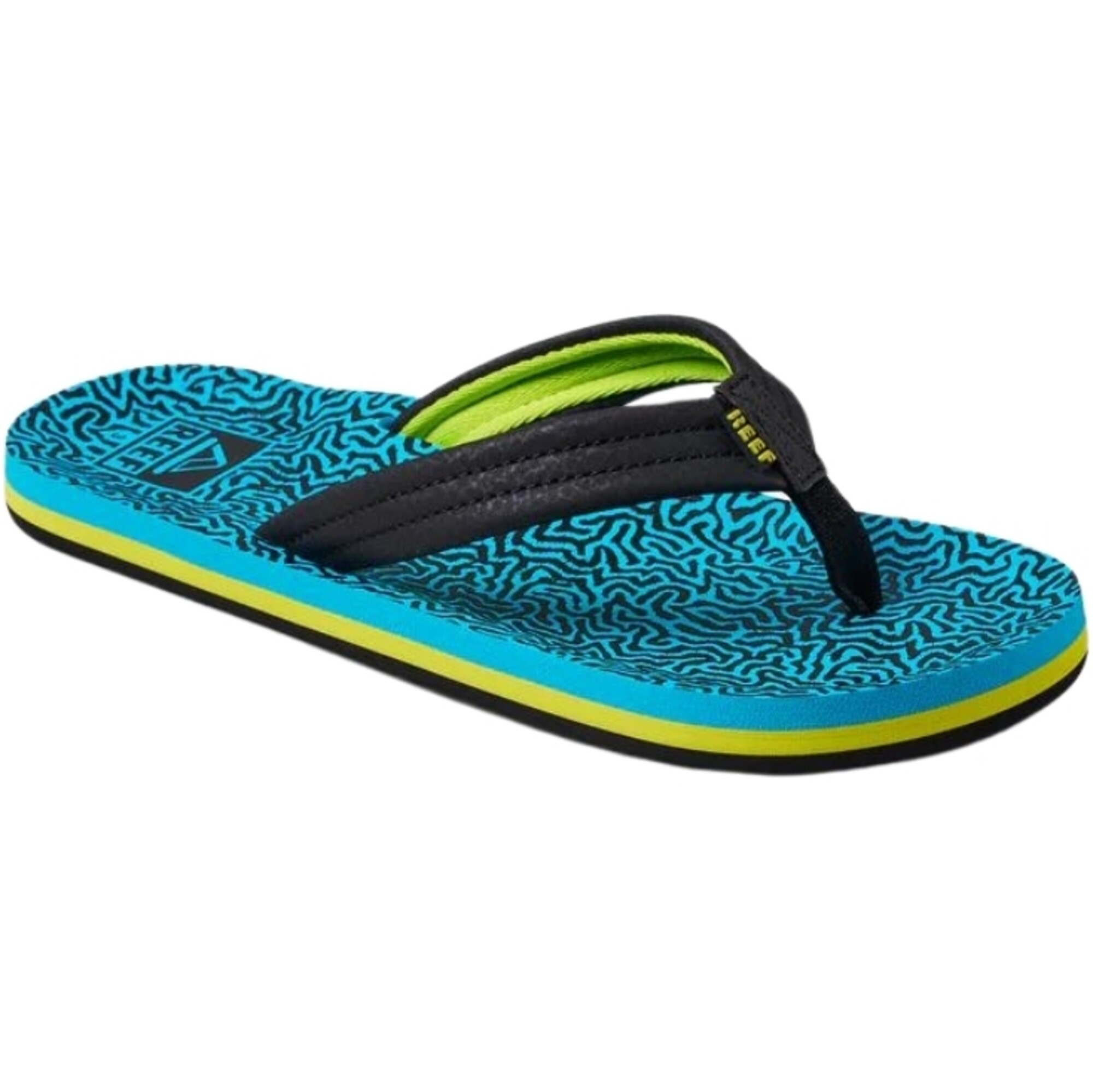 2024 Reef Kids Ahi Flip Flops CJ2050 - Blue Coral - Accessories ...