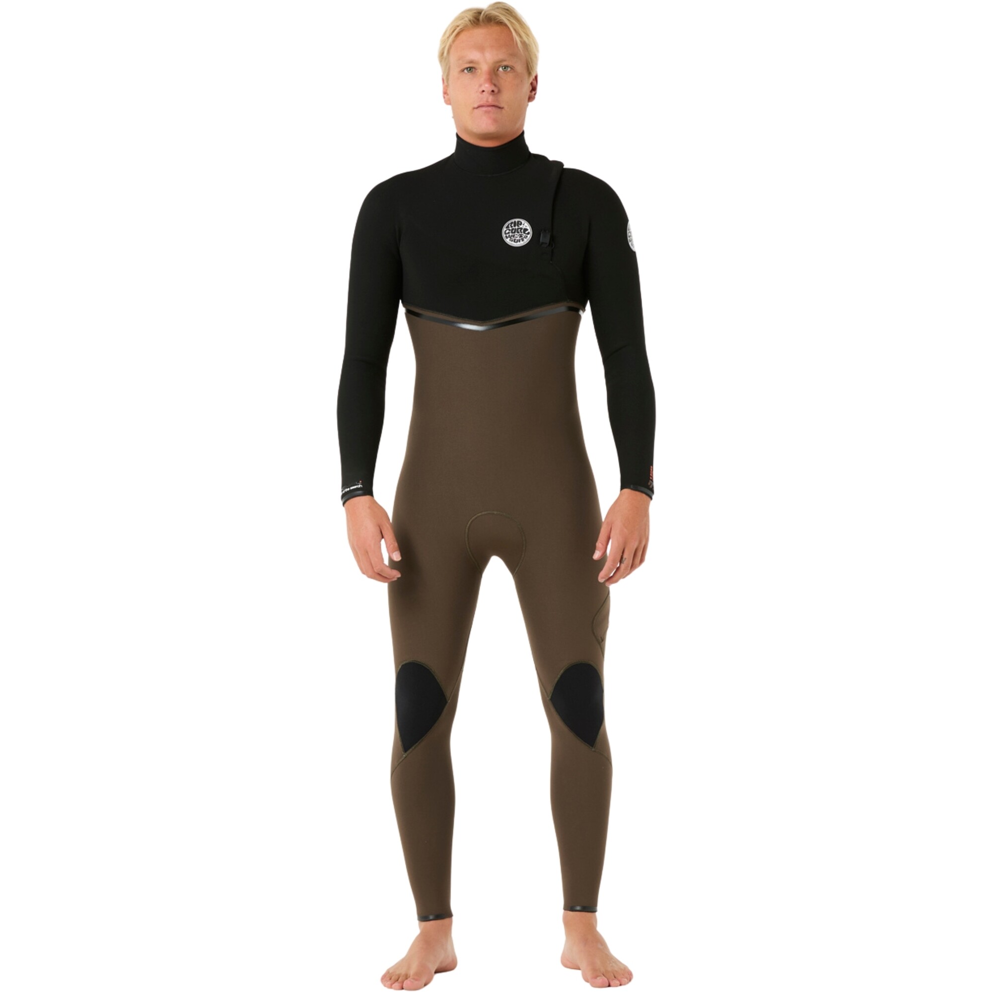 2025 Rip Curl Mens E-Bomb 4/3mm Zip Free Wetsuit 14TMFS - Deep Rock ...