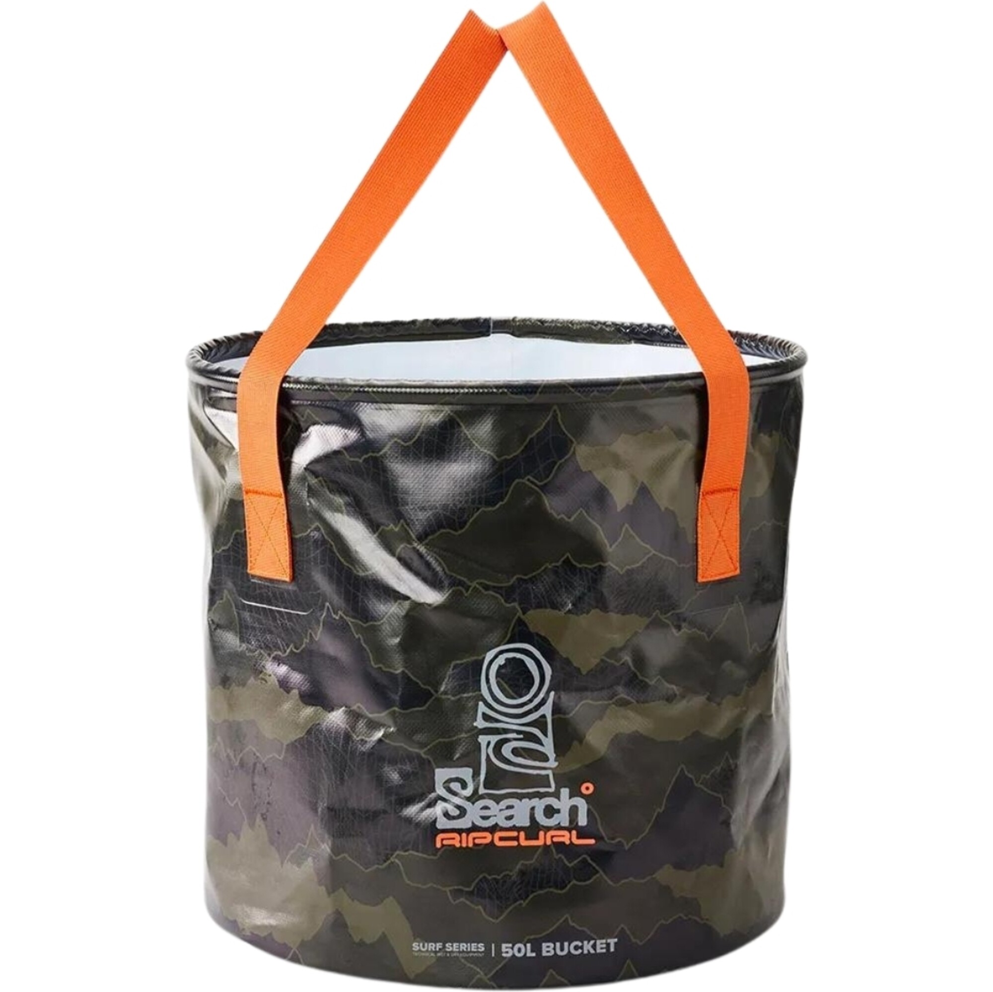 2025 Rip Curl Surf Series 50L Changing Bucket 14RMUT - Black / Olive ...