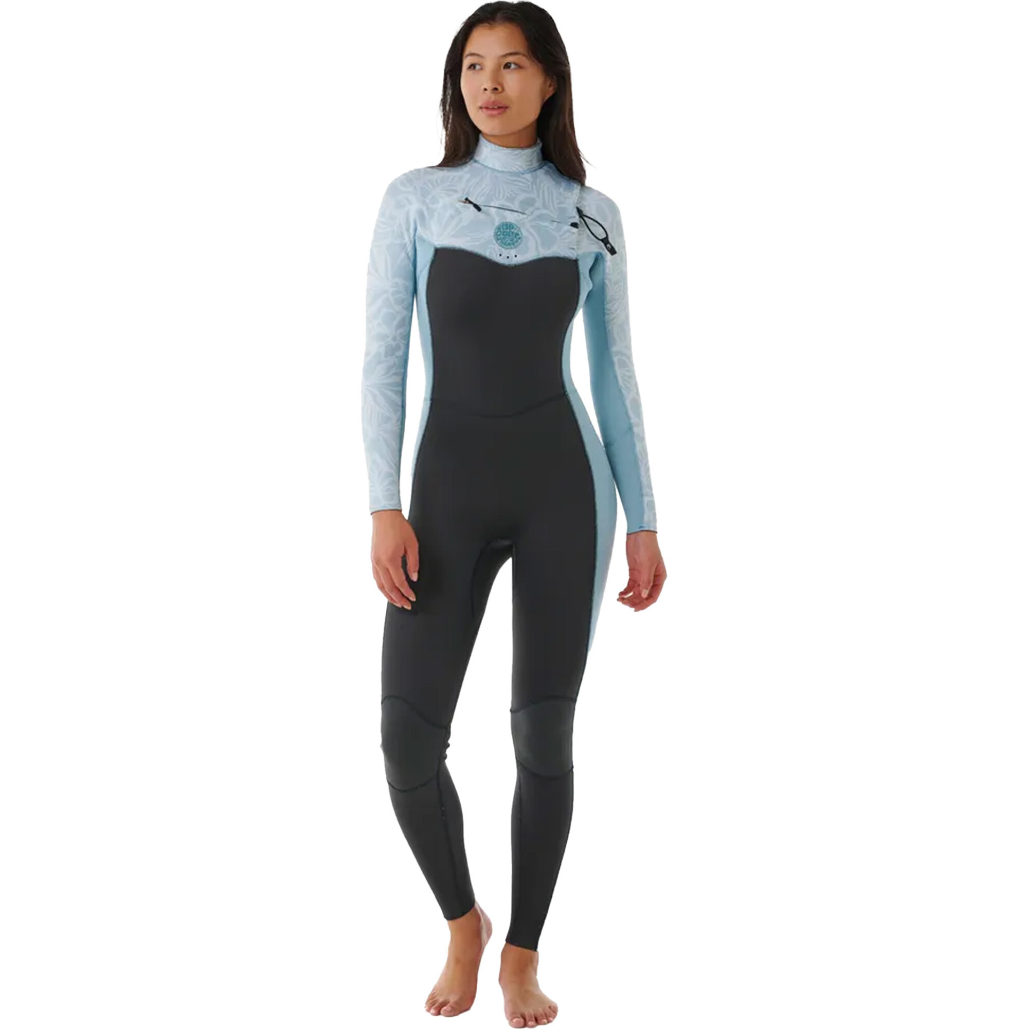 2024 Rip Curl Womens Dawn Patrol Performance 4/3mm Chest Zip Wetsuit ...