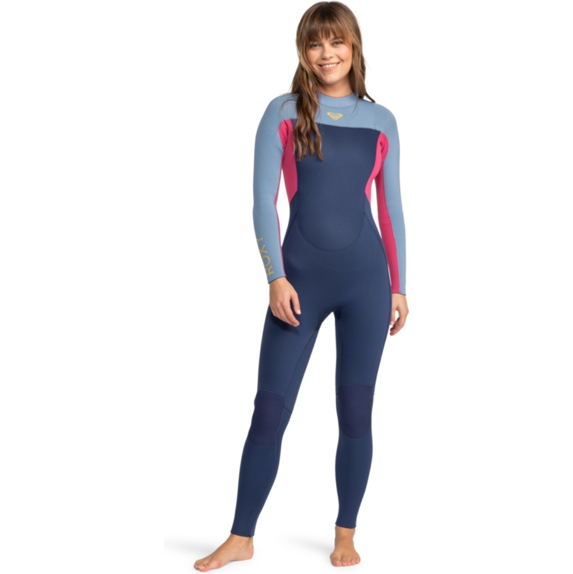 2025 Roxy Womens Prologue 4/3mm Back Zip Wetsuit ERJW103167 - Dark ...