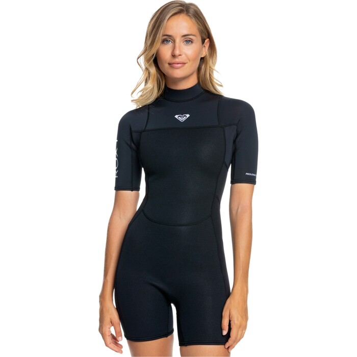 2024 Roxy Womens Prologue 2mm Back Zip Shorty Wetsuit ERJW503033 ...