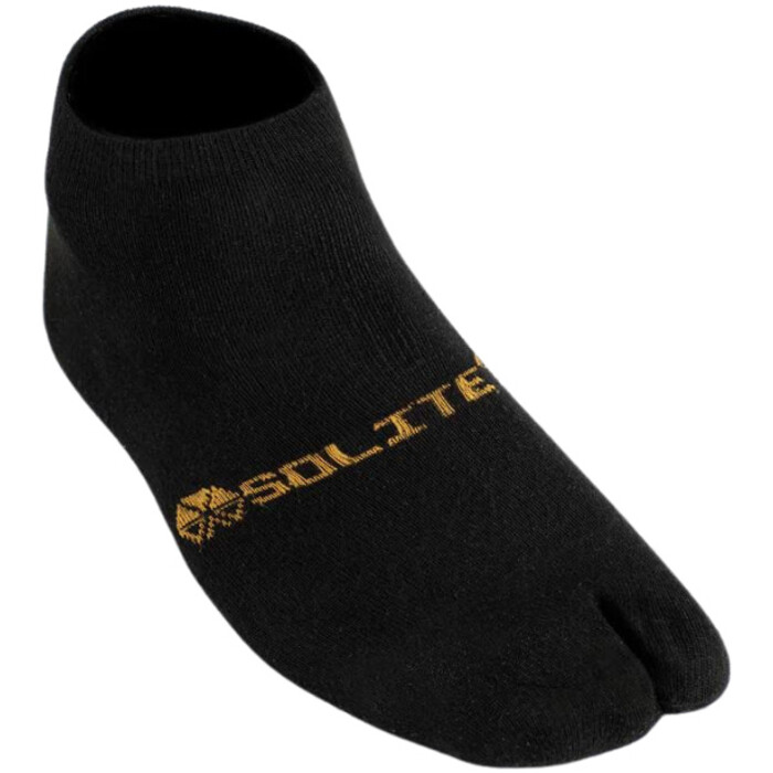 2025 Solite Knit Split Toe Heat Booster Socks 18010 - Black - Sailing ...