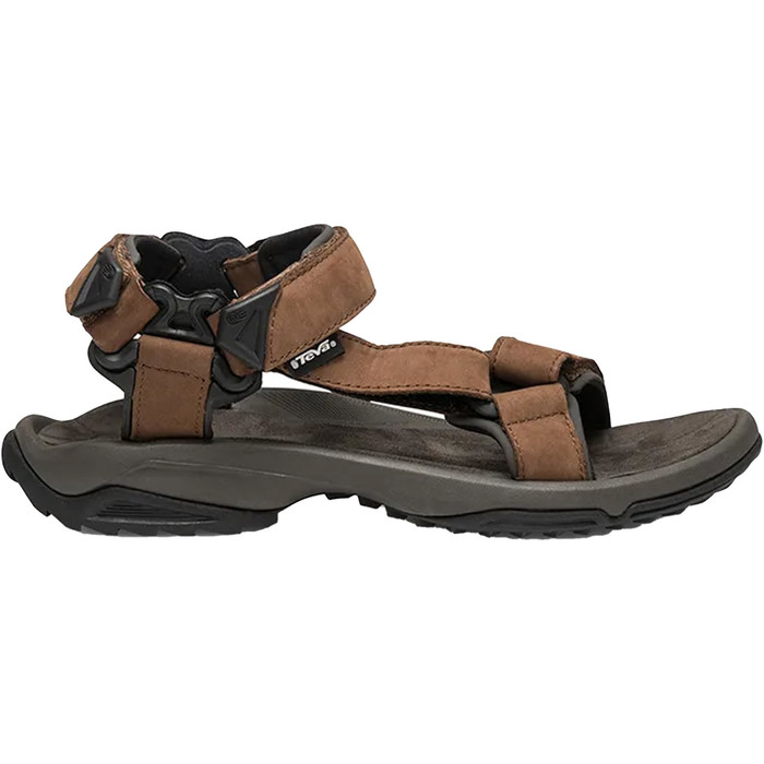 2025 Teva Mens Terra FI Lite Leather Sandals 1012072 - Brown ...