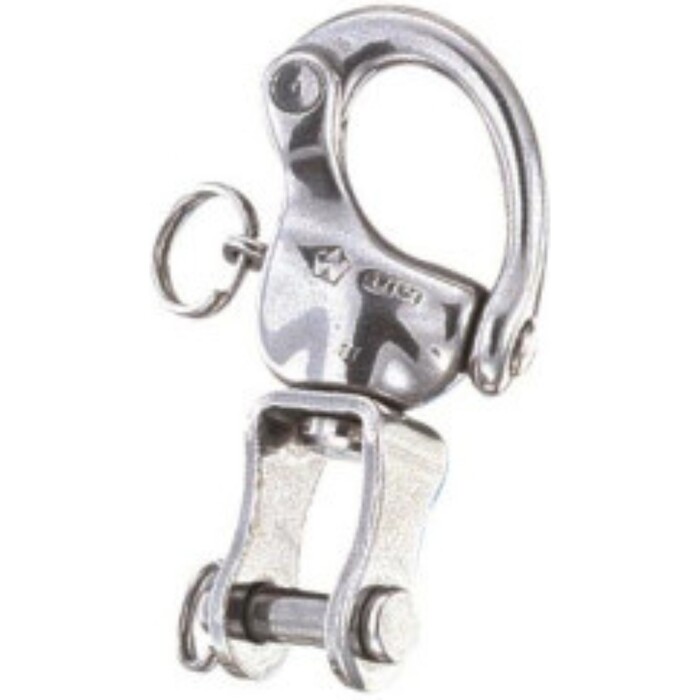 2025 Wichard HR Snap Shackle With Clevis Pin Swivel WR2474 - Silver ...
