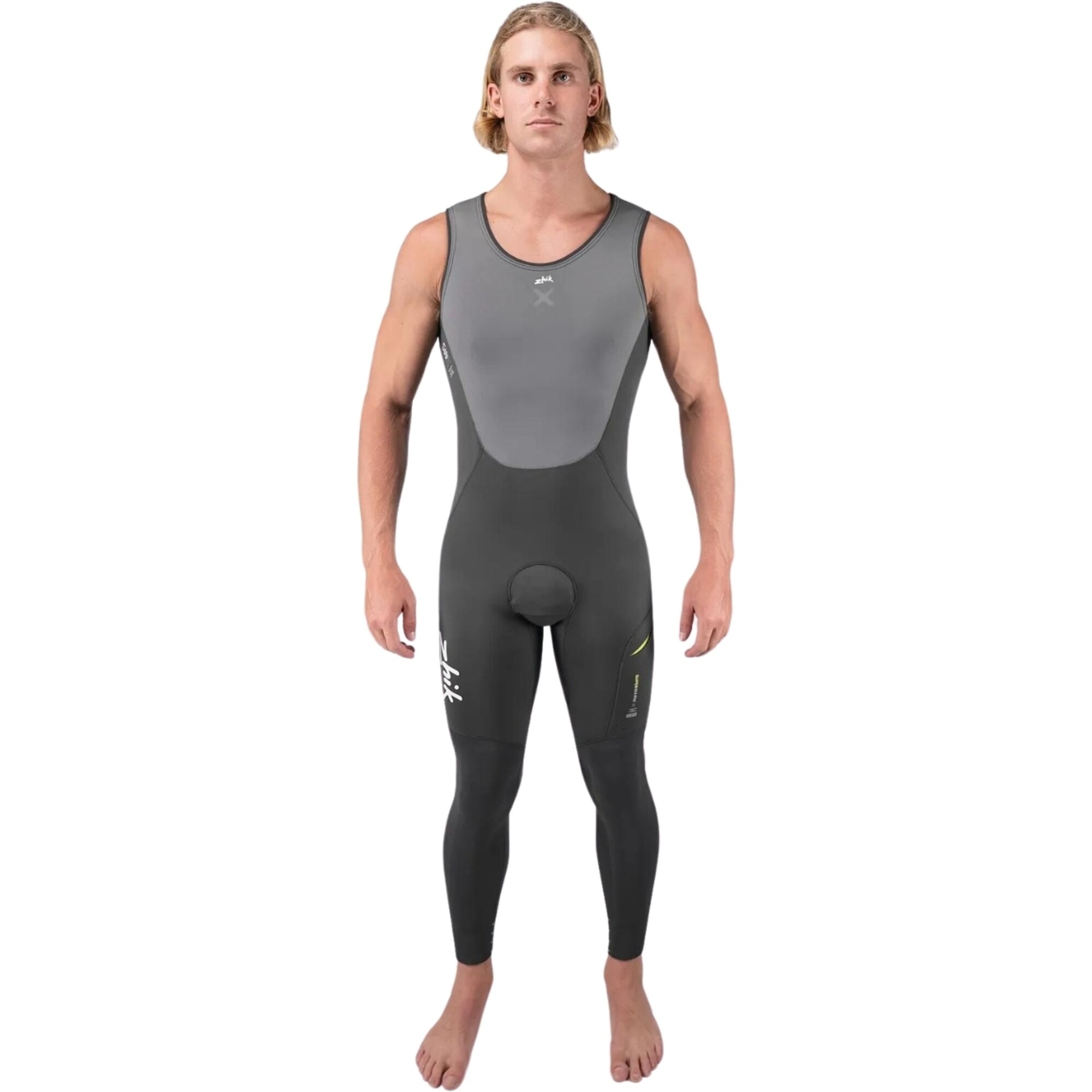 Zhik Mens Superwarm X Skiff Long John Wetsuit SKF-1180-GRY - Grey ...