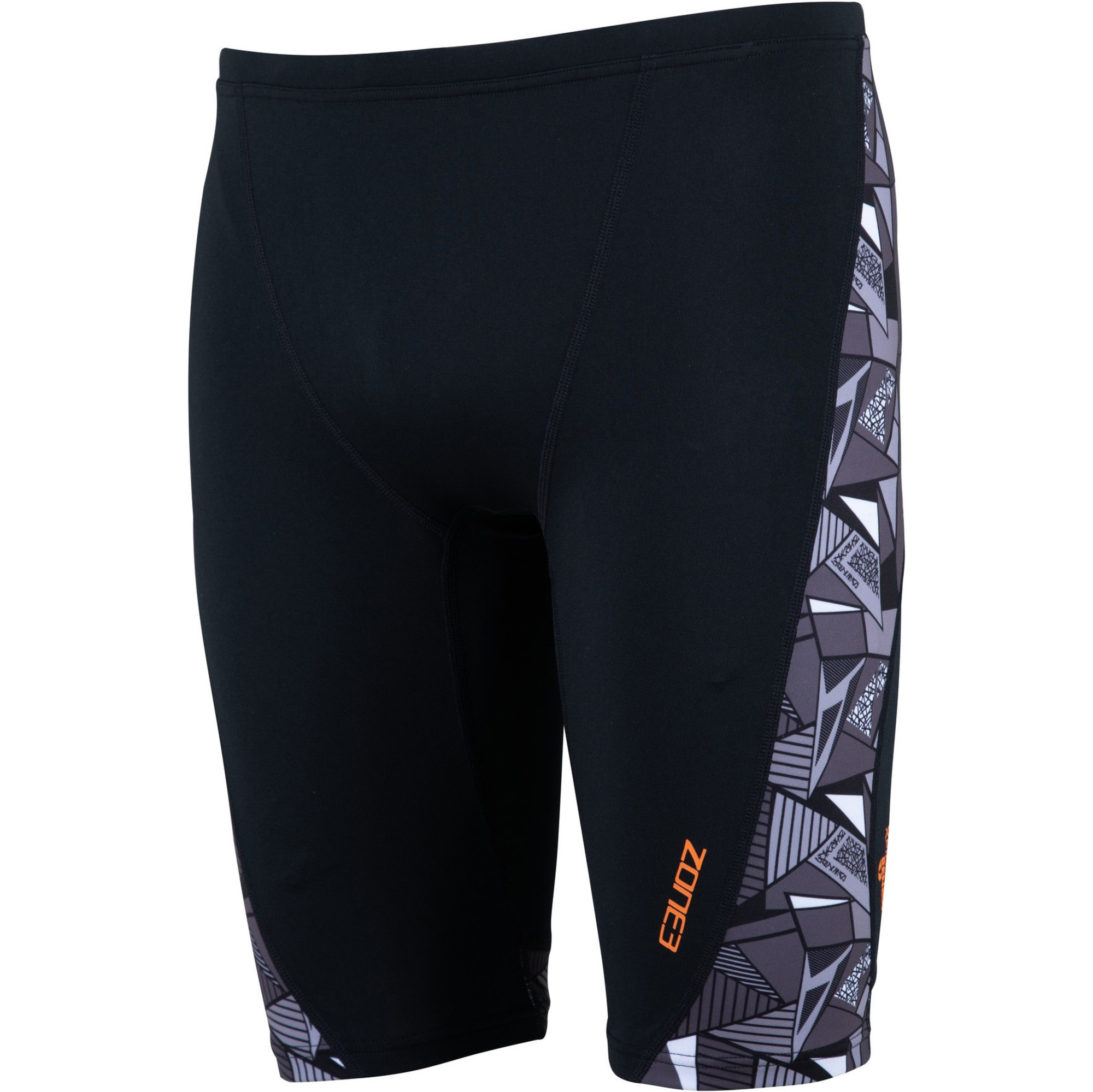 Zone3 Mens OWS Renew Swim Jammers SW23MOWSJ122 - Black / Grey ...