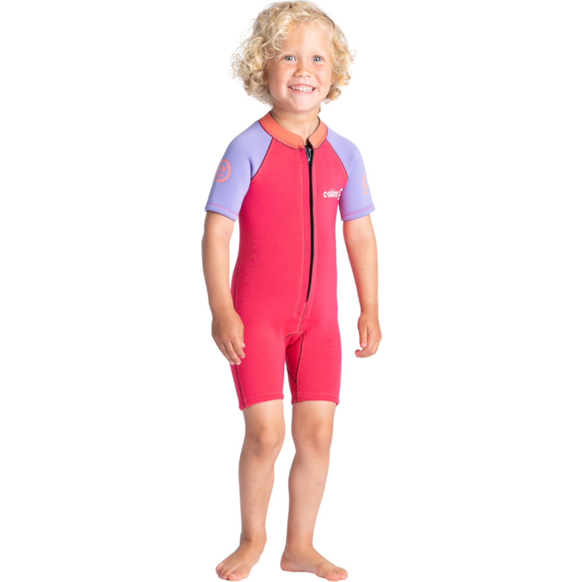 2025 C-Skins Junior C-KID 3/2mm Front Zip Shorty Wetsuit C-BA32SH ...