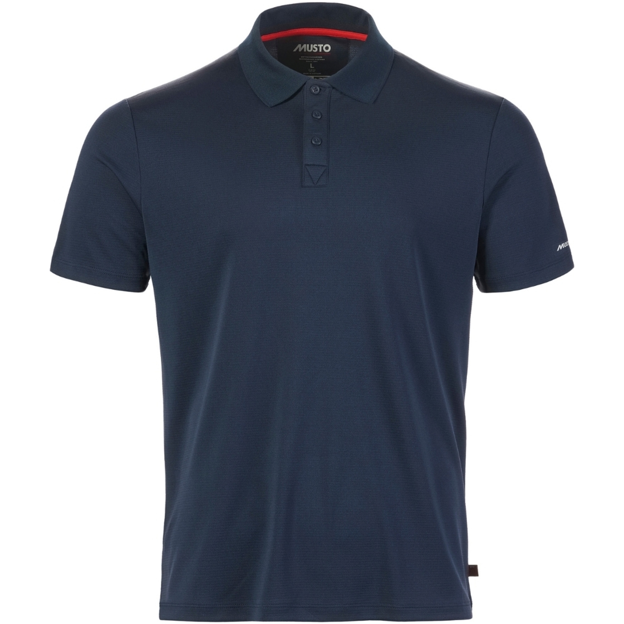 2025 Musto Mens Evo Crew Sunblock Polo 82434 - Navy - Sailing - Sailing ...