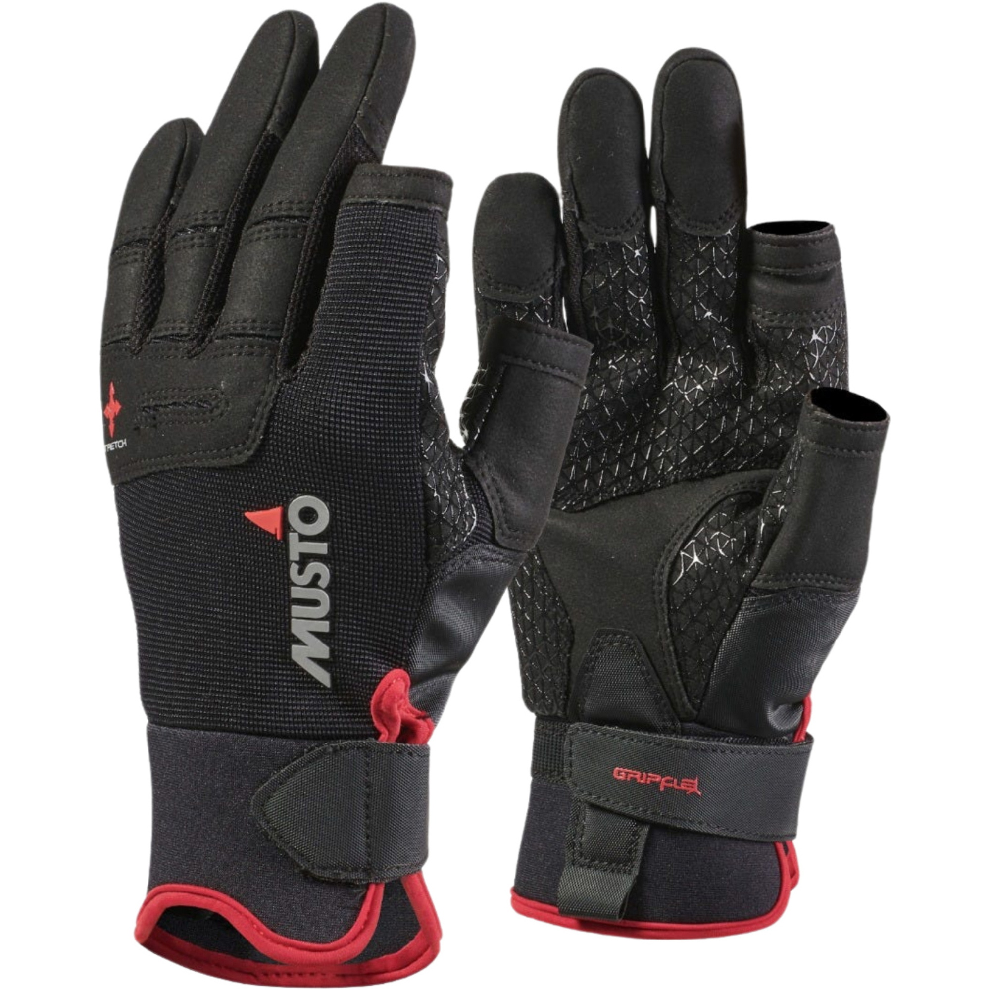 2025 Musto Performance Long Finger Gloves 2 0 86119 - Black - Sailing ...