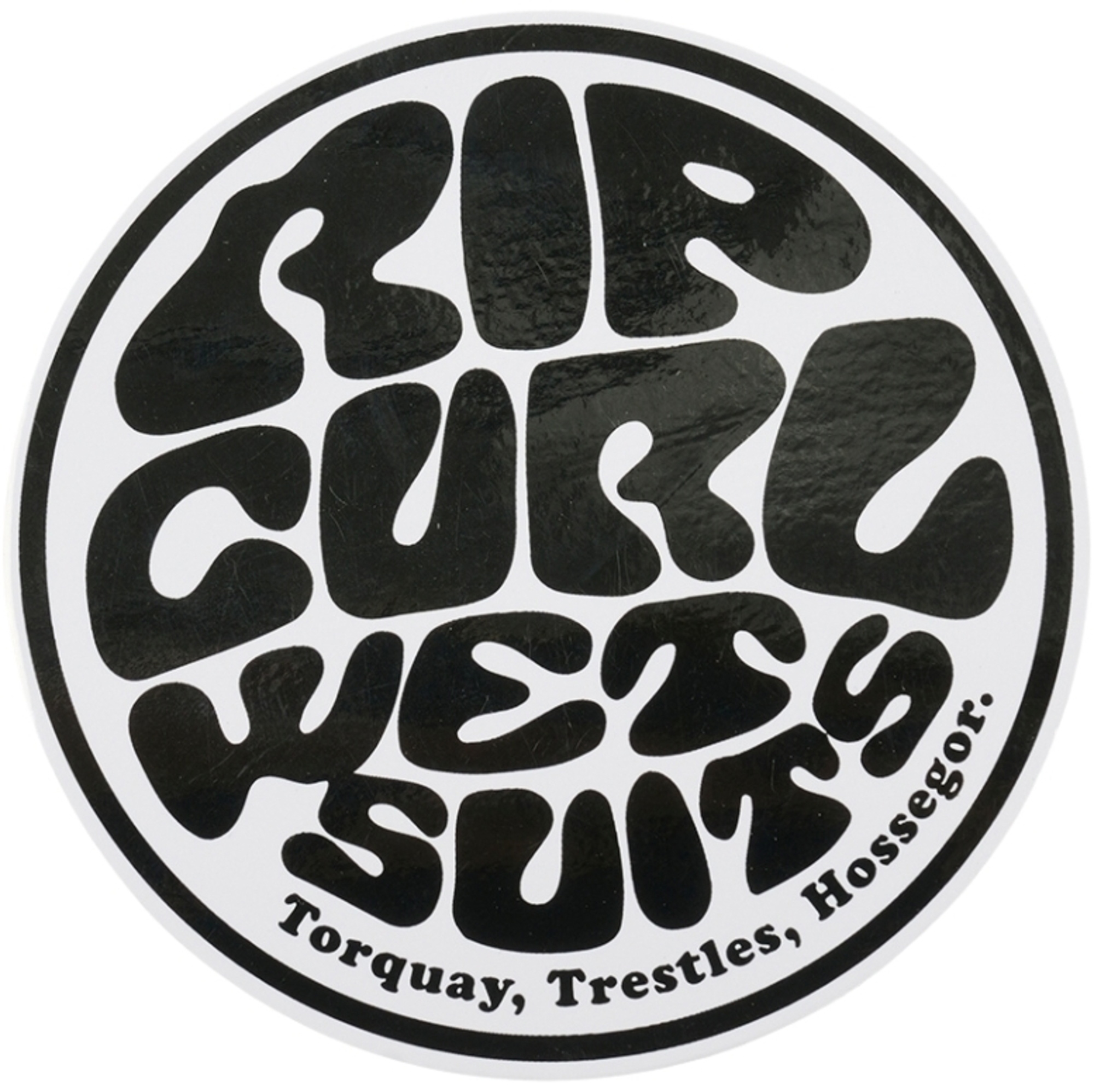 2025 Rip Curl Logo Stickers 132MUT - White - Boardsports - Surfing ...