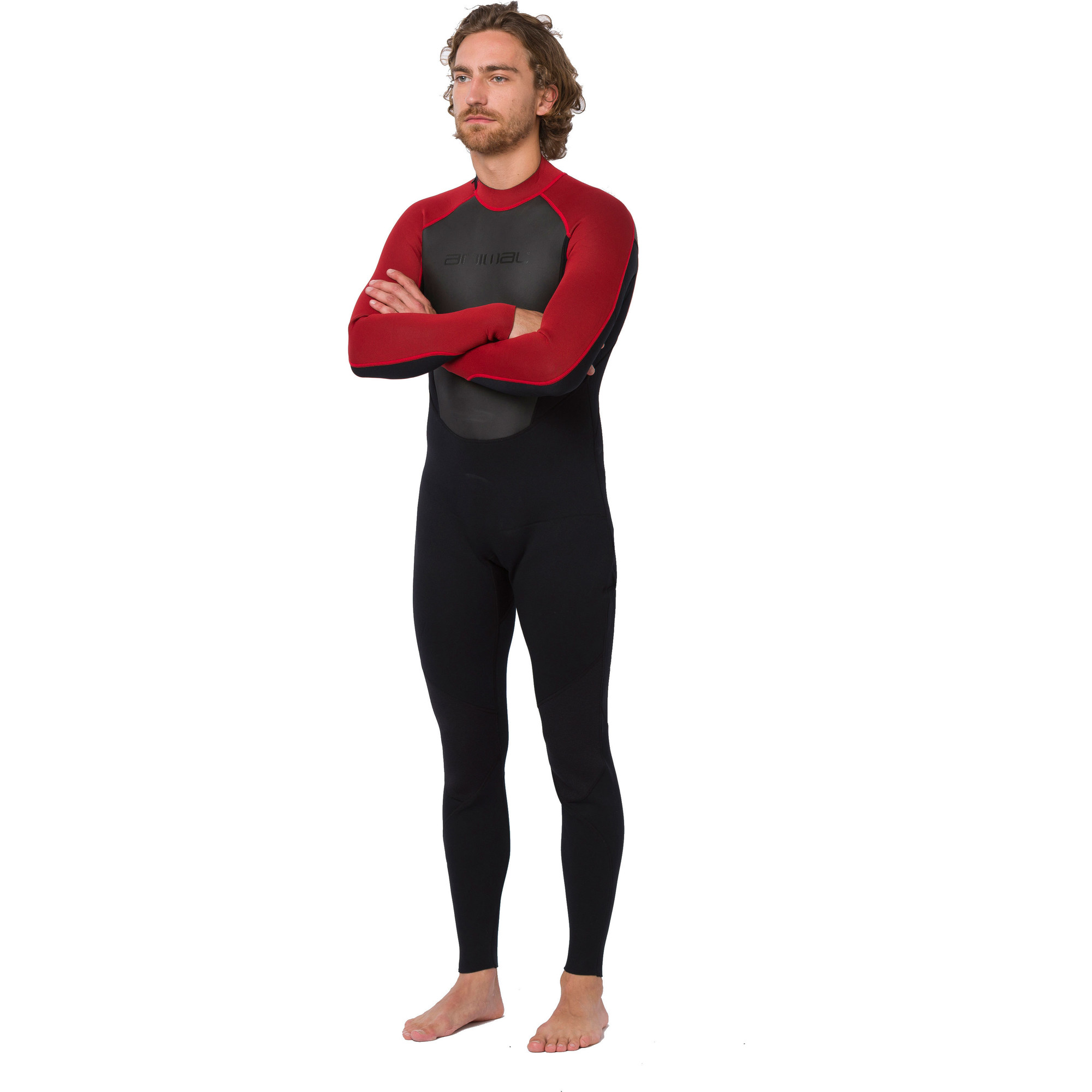 2020 Animal Mens Nova 3/2mm Back Zip Wetsuit AW0SS008 - Black ...