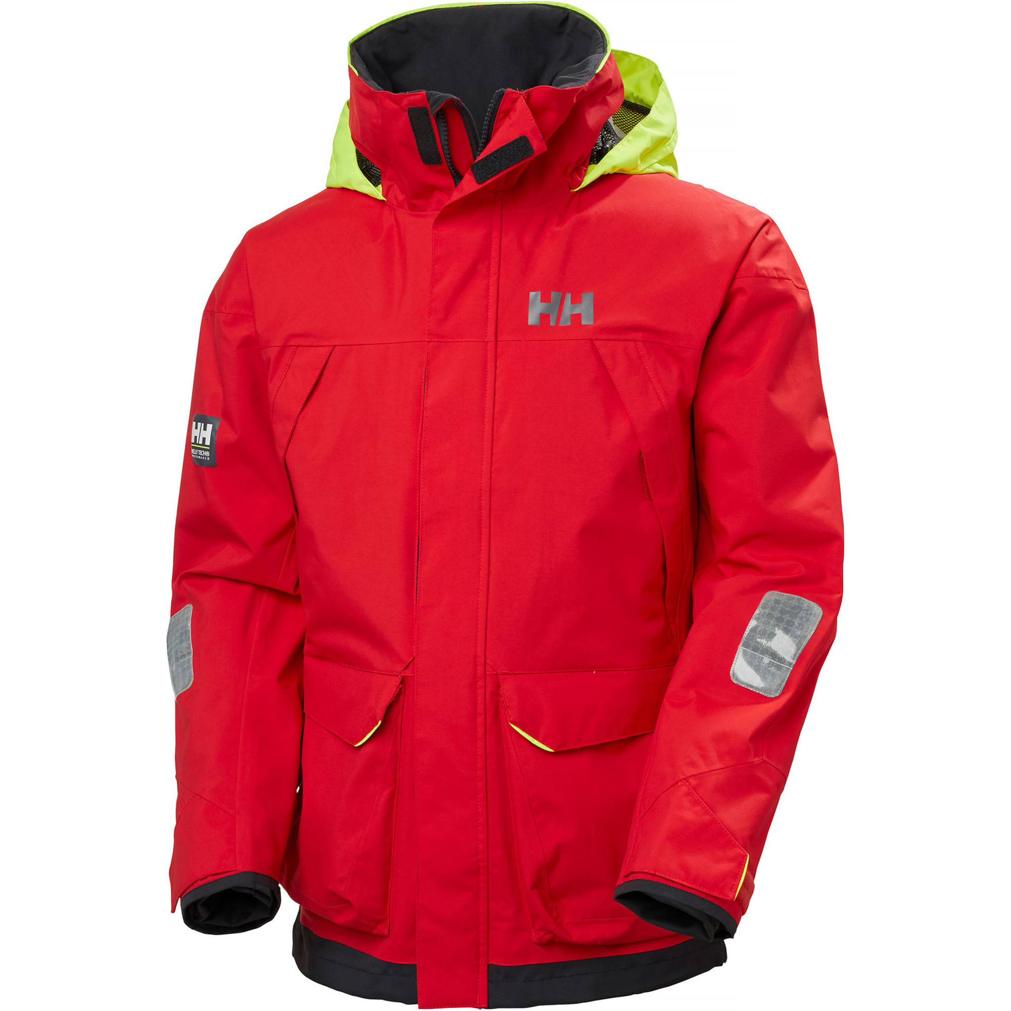 Helly Hansen Mens Pier Sailing Jacket 34156 - Alert Red - Sailing ...
