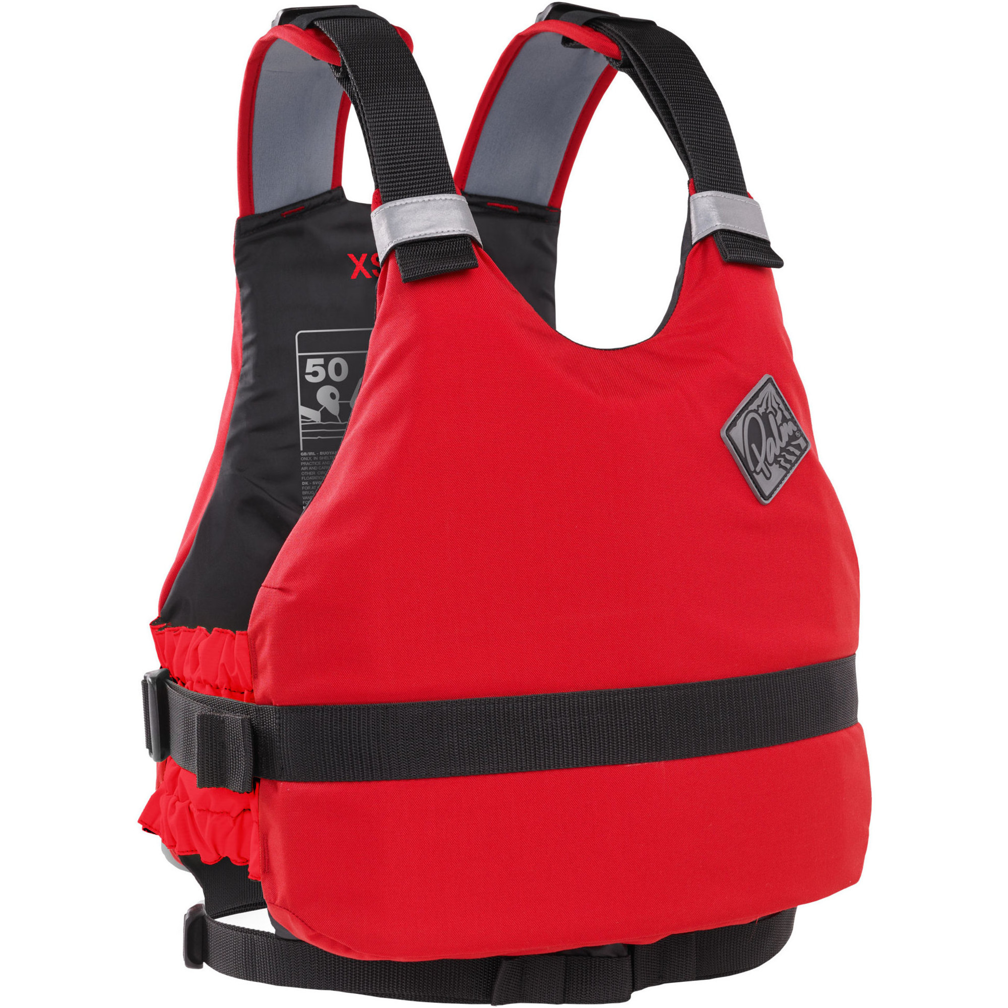 2025 Palm Centre 50N Buoyancy Aid 11835 - Red - Canoe & Kayak ...