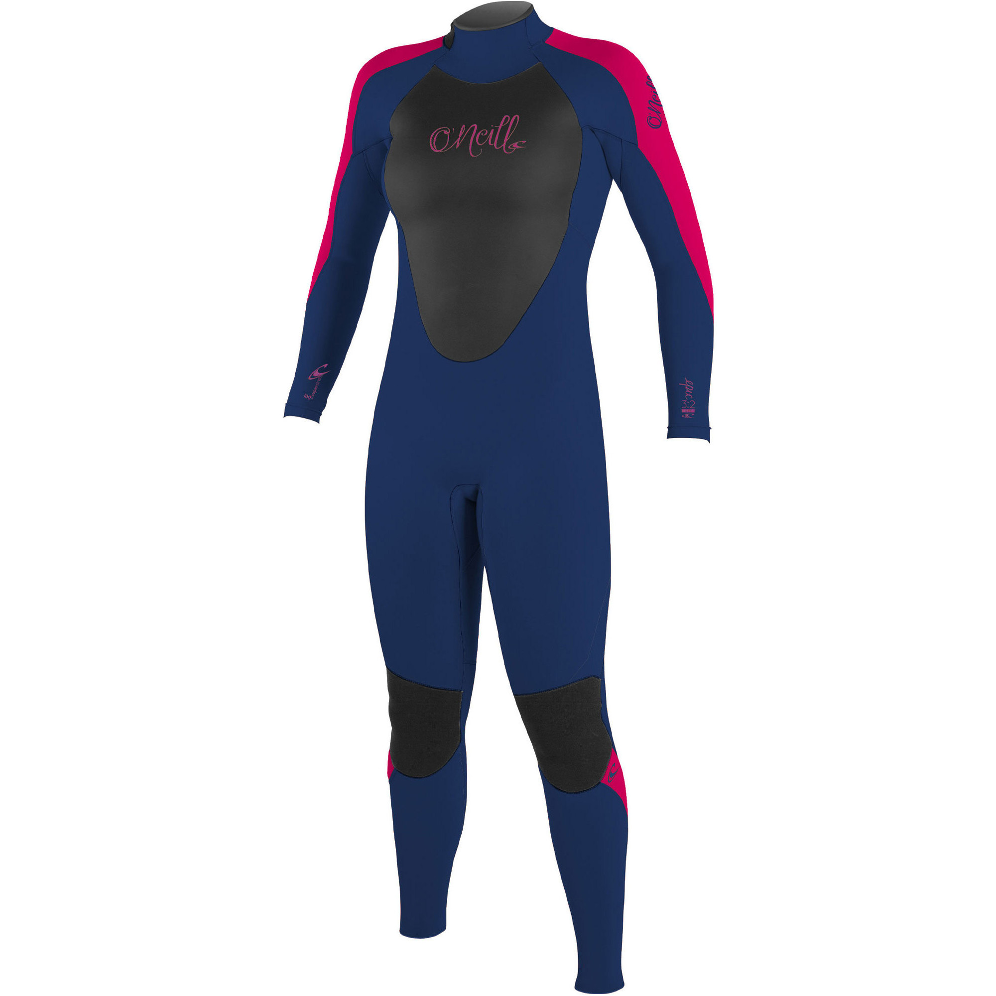 2020 O'Neill Youth Girls Epic 5/4mm Back Zip GBS Wetsuit 4219G - Navy ...