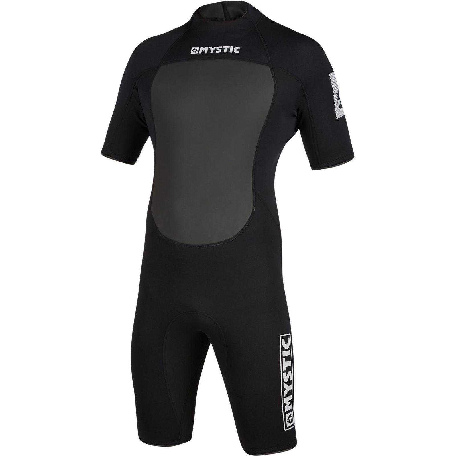 2021 Mystic Mens Brand 3/2mm Back Zip Shorty Wetsuit 200070 - Black - Wetsuits - | Wetsuit Outlet